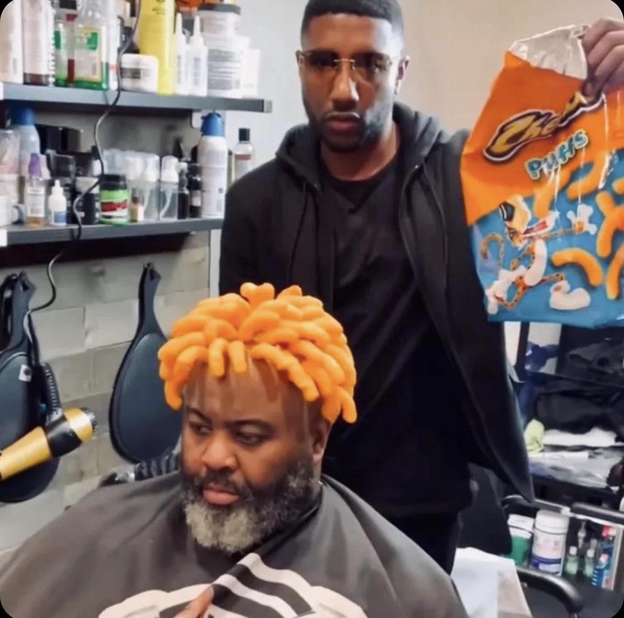 Cheeto Head - MyConfinedSpace