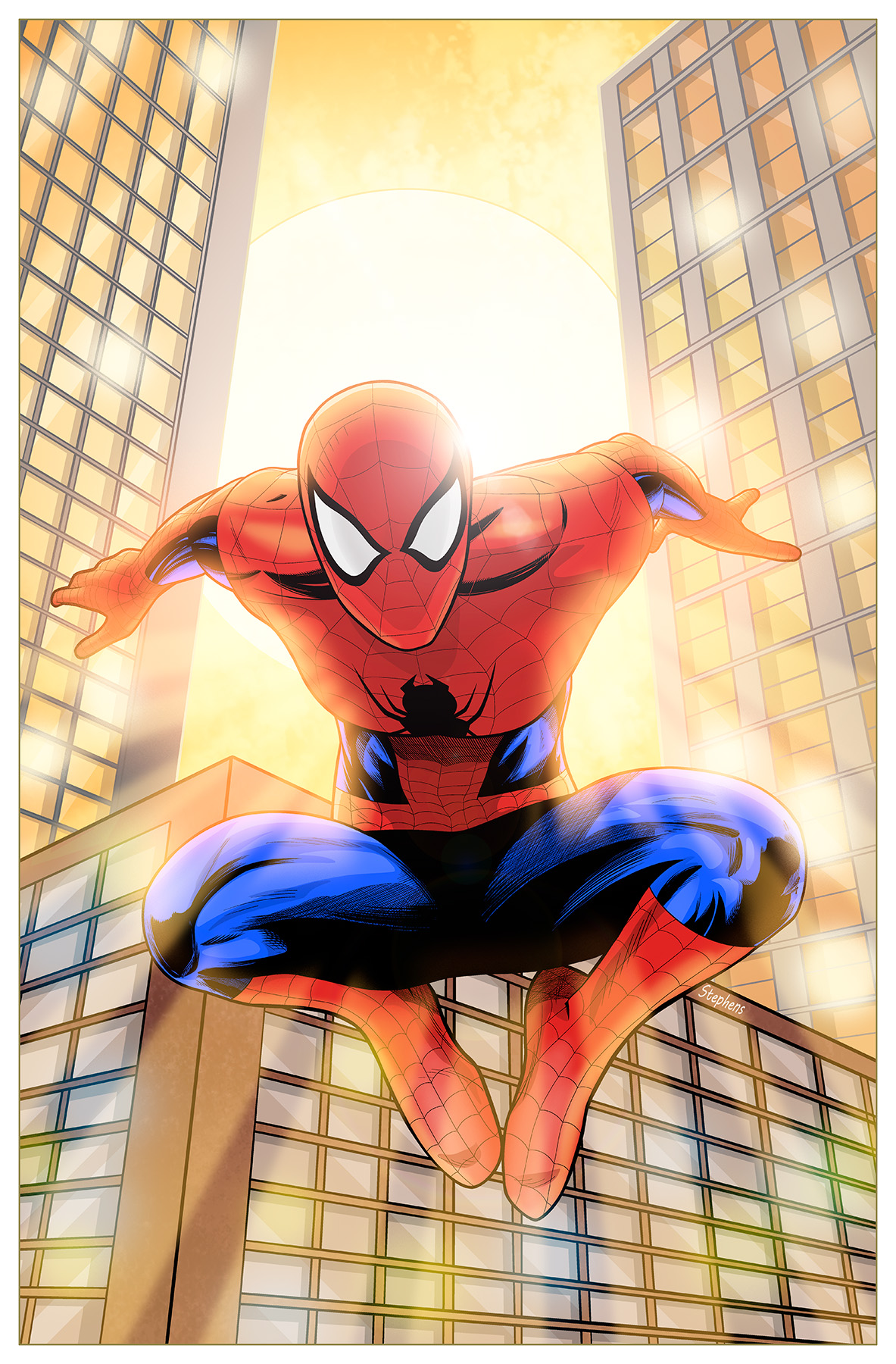 Spider-Man illustration I recently finished - MyConfinedSpace