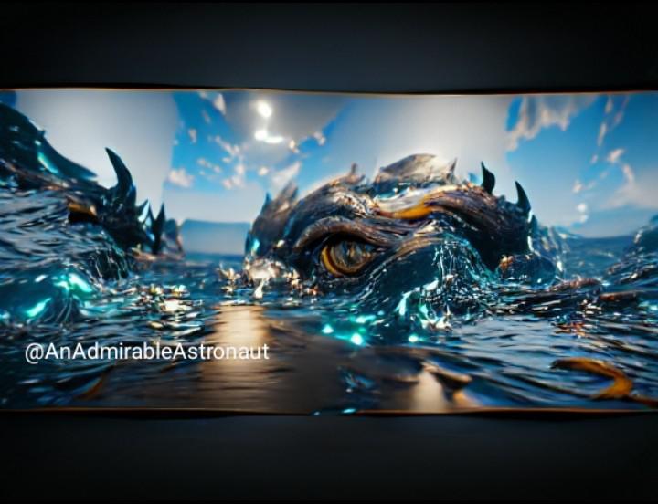 AI Assisted Art- Breaching Leviathan (OC) - MyConfinedSpace