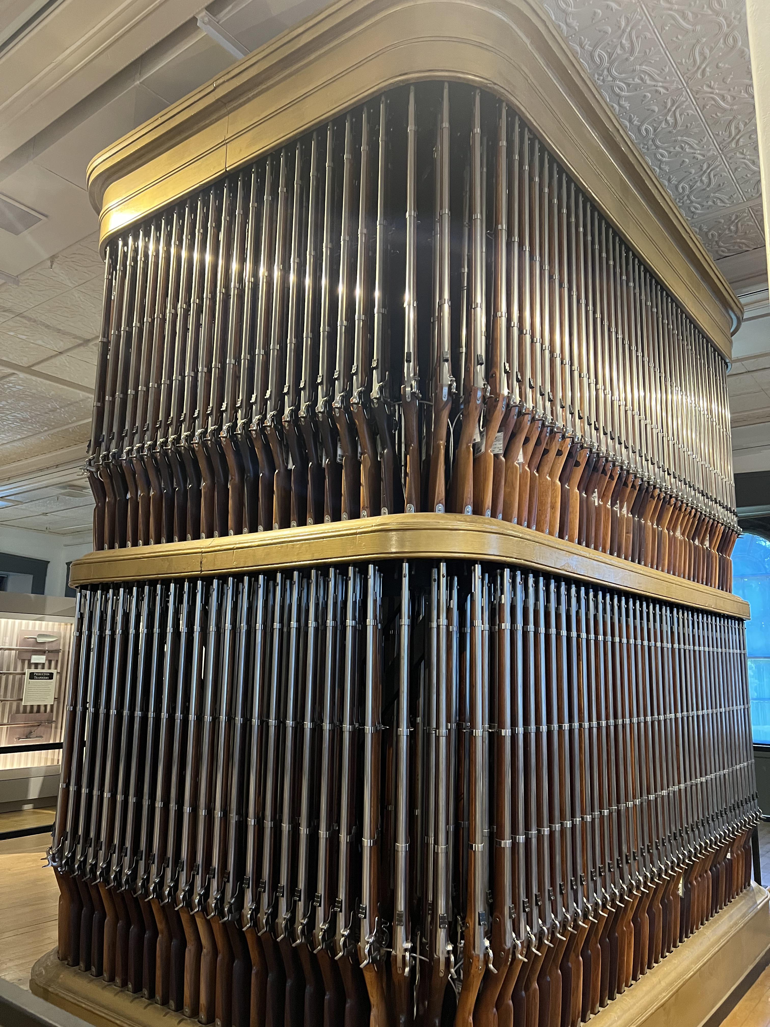 “Rifle Organ” from the Springfield Armory Museum (former Armory for the ...