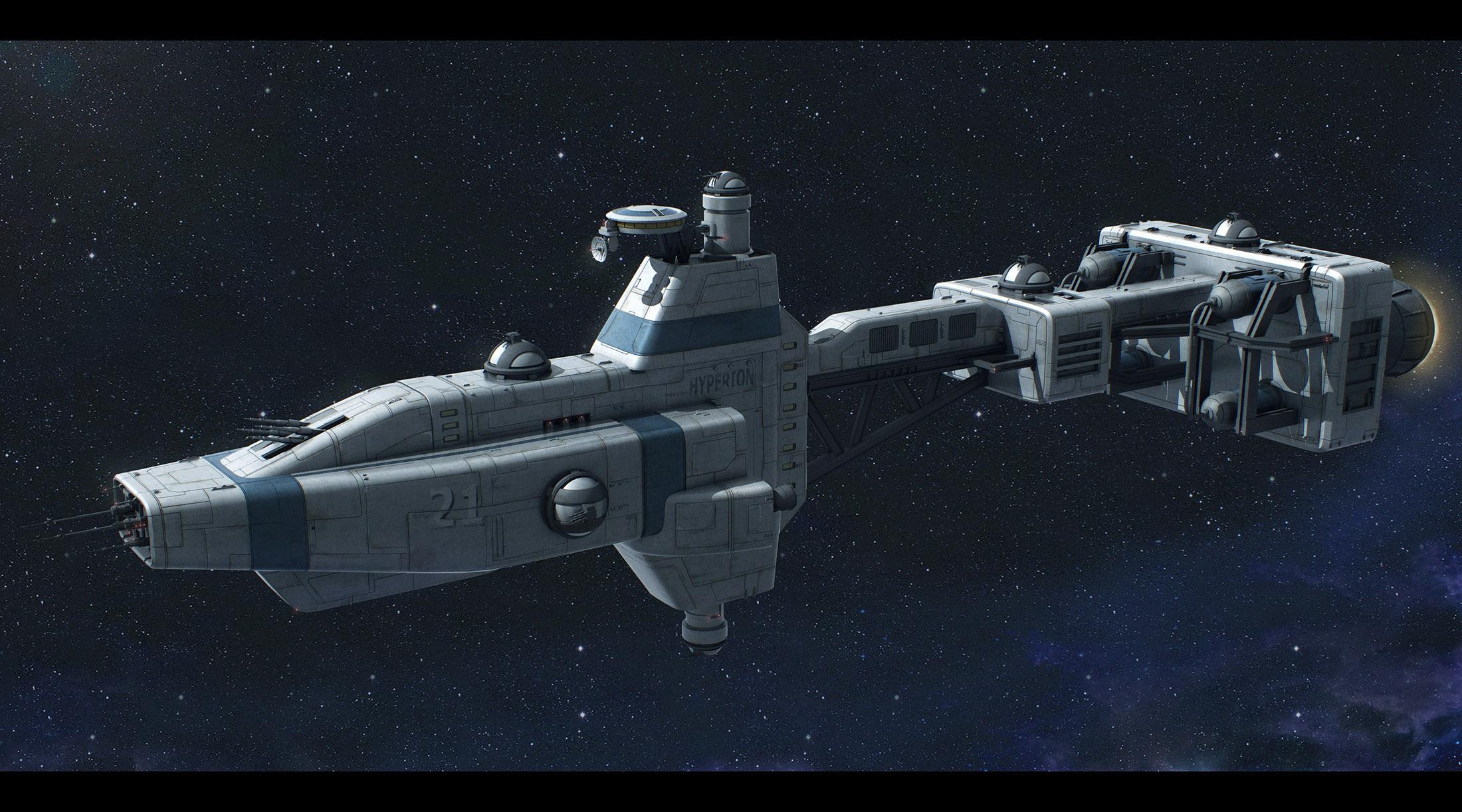 Babylon 5 – Hyperion (art by me, Adamkop) - MyConfinedSpace