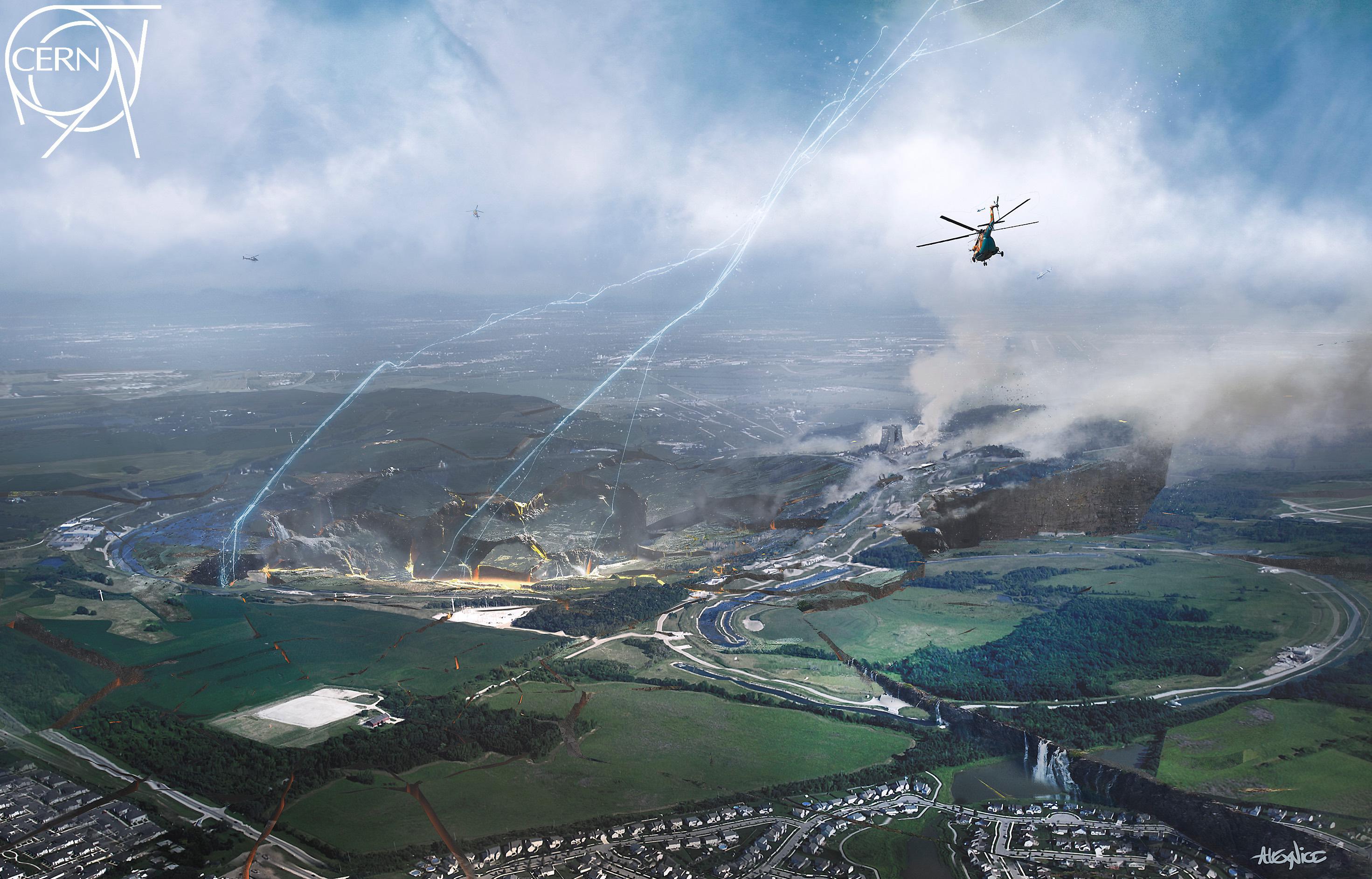Large Hadron Collider Disaster – by Alex Nice - MyConfinedSpace