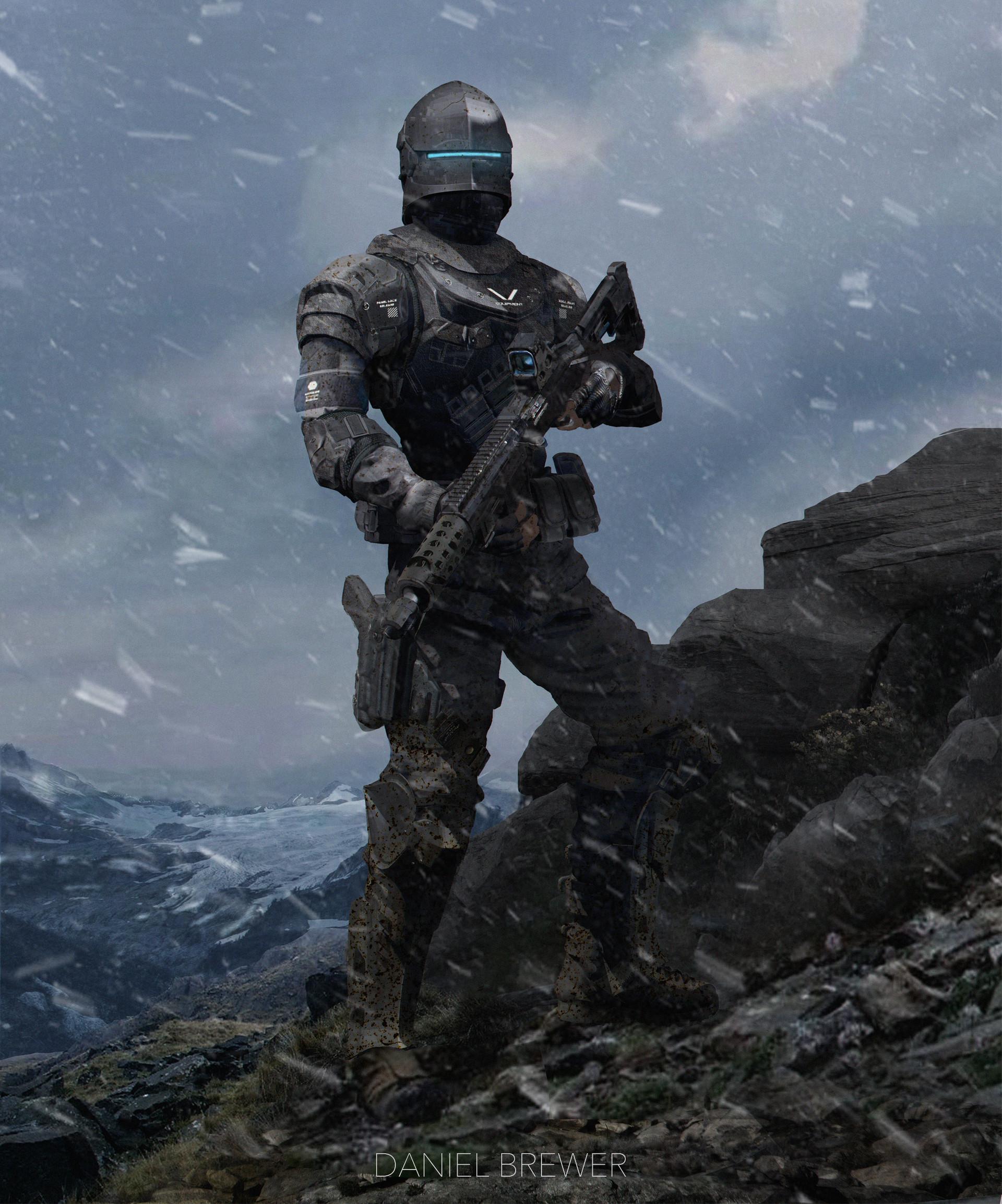 Special Ops Character by Daniel Brewer - MyConfinedSpace