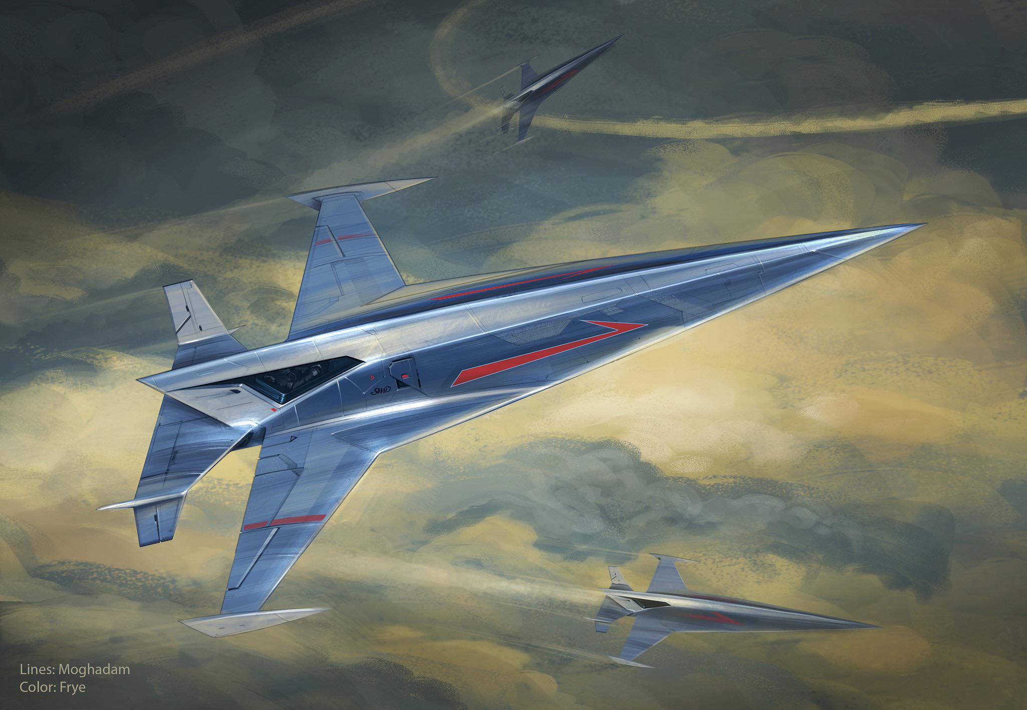 wedge ship by Shawn Moghadam & John Frye - MyConfinedSpace