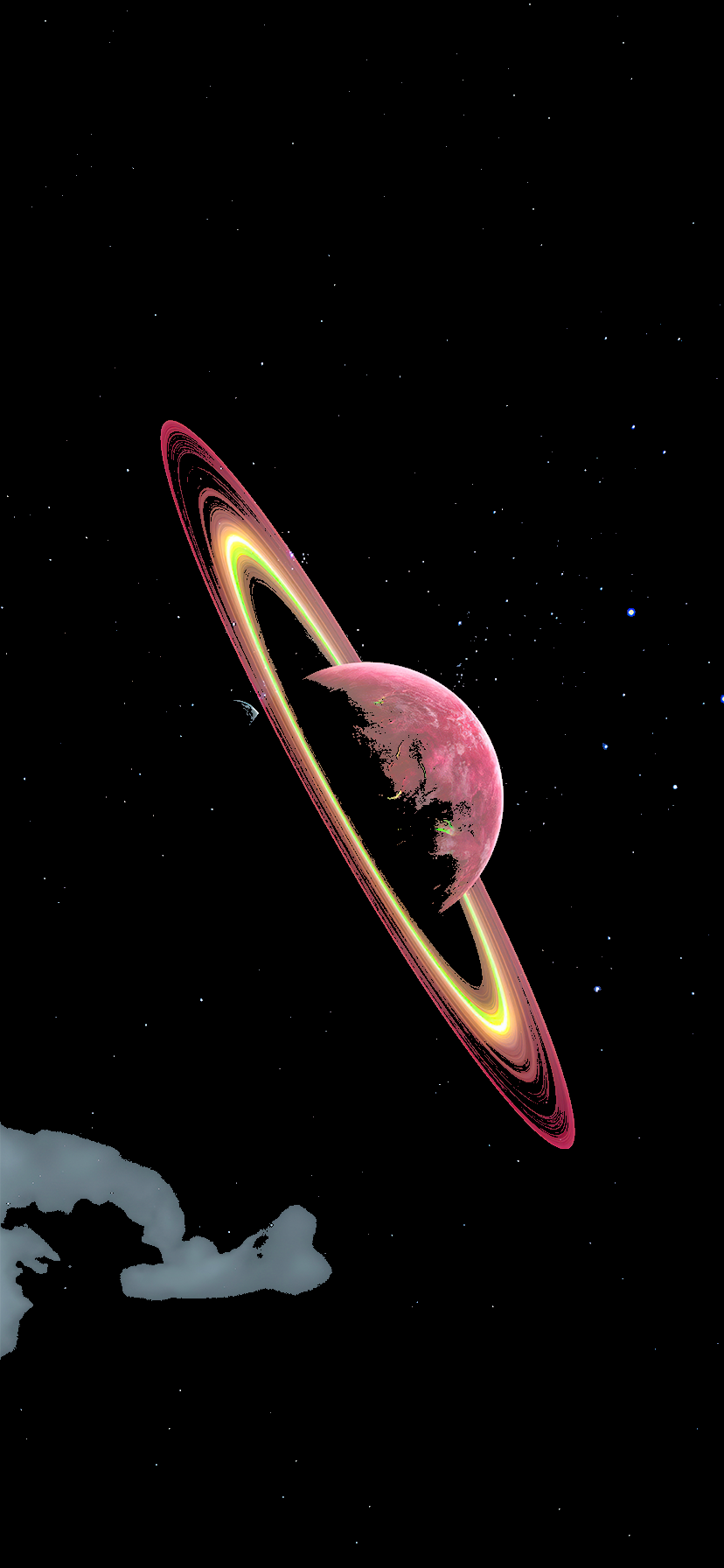 Saturn in half? - MyConfinedSpace