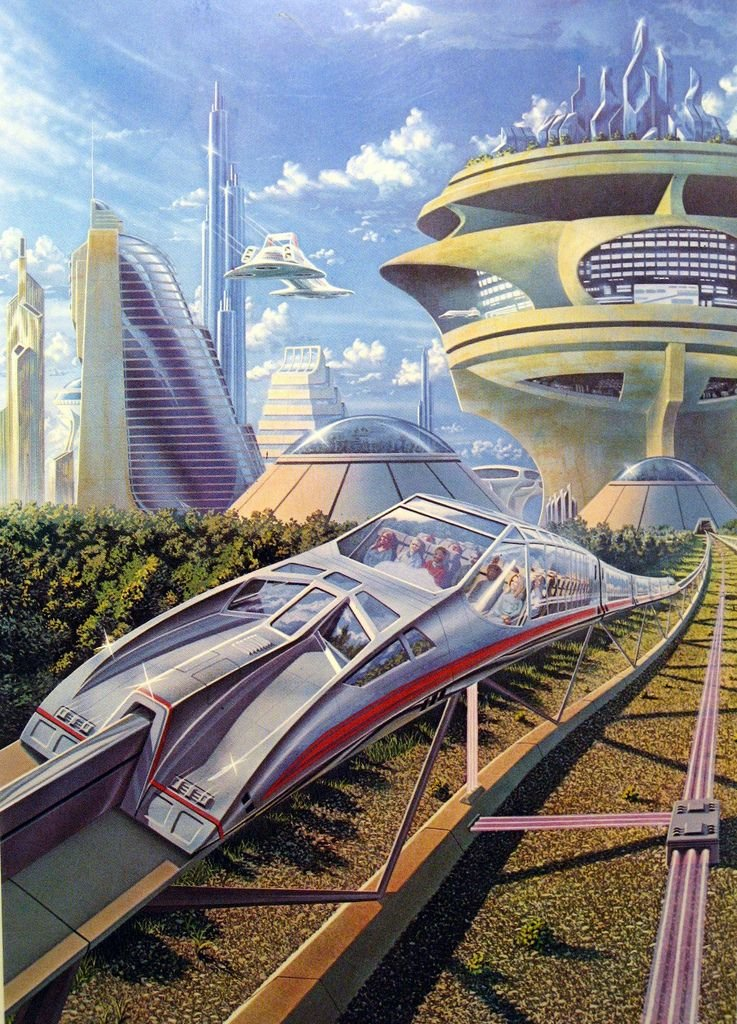 Express train to the future, David Schleinkofer. Concept art for ...