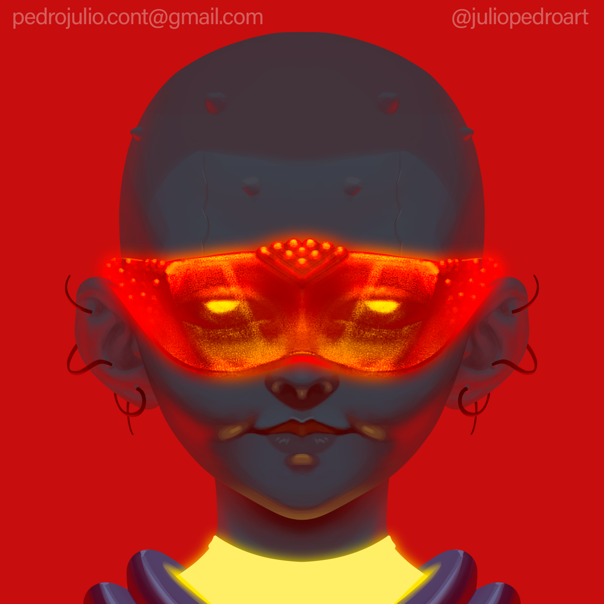 Art by Me – Cyber Punk Alien Girl - MyConfinedSpace