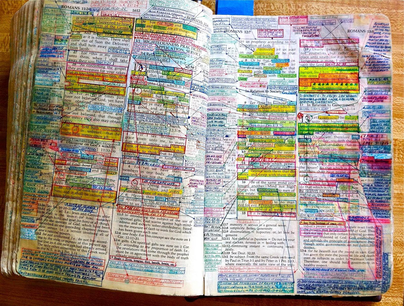 Annotated Bible - MyConfinedSpace