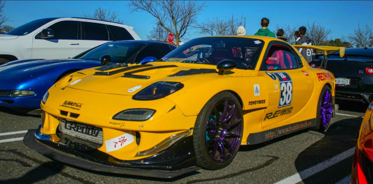 Initial D inspired FD RX7 [OC] - MyConfinedSpace