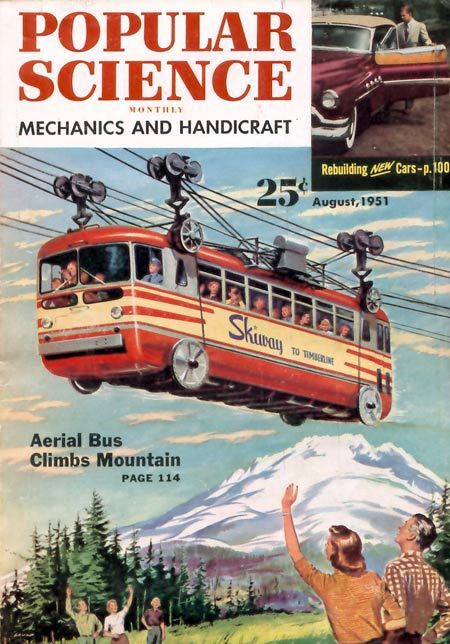 Popular science illustration, 1951. - MyConfinedSpace