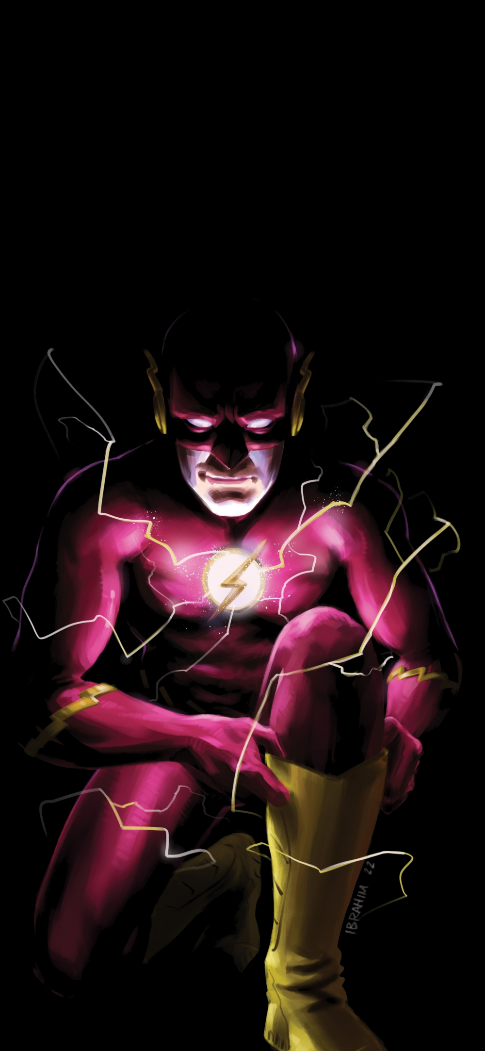 The Flash vertical wallpaper - MyConfinedSpace MyConfinedSpace