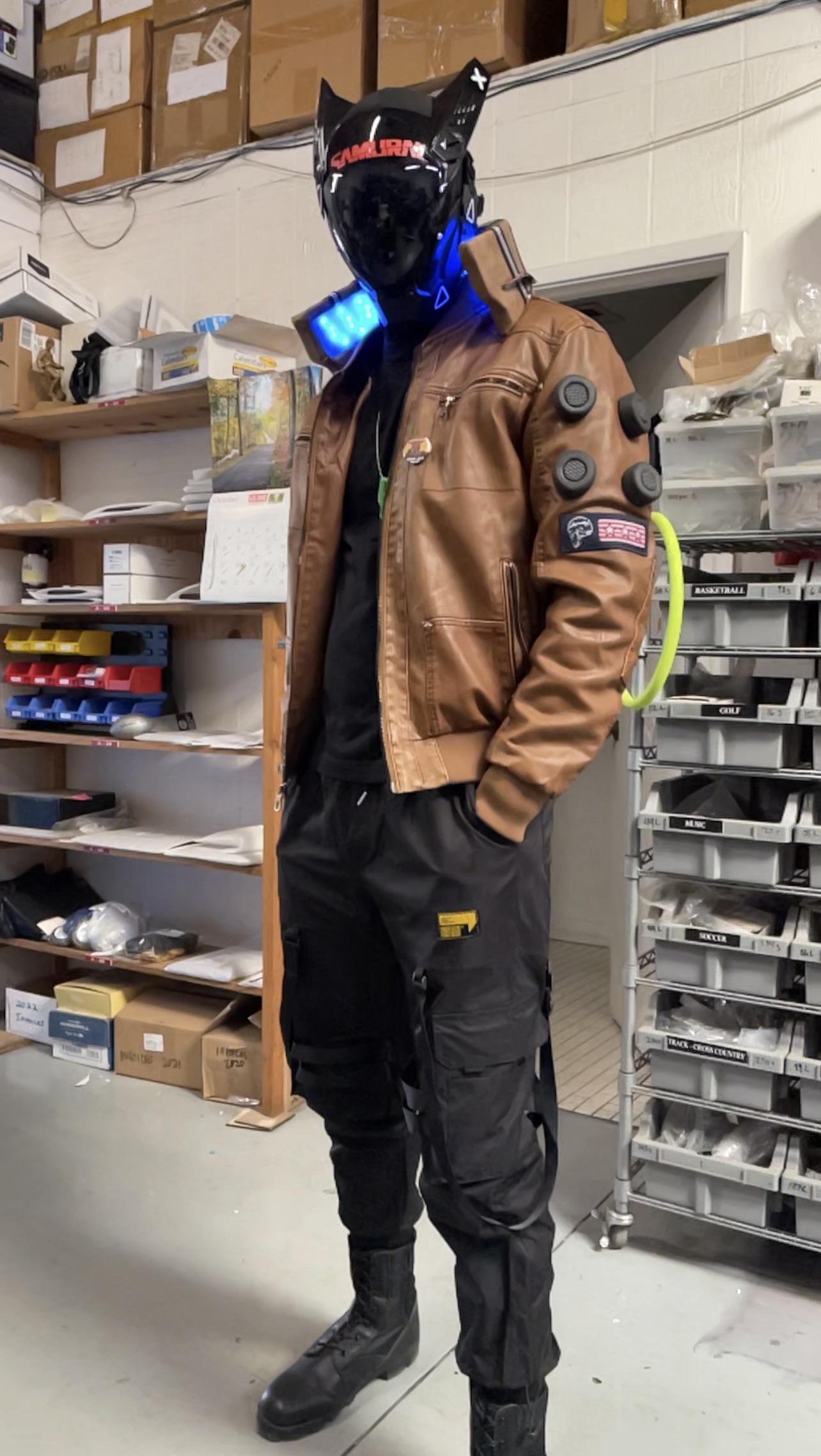 My Cyberpunk Cosplay for this Year - MyConfinedSpace