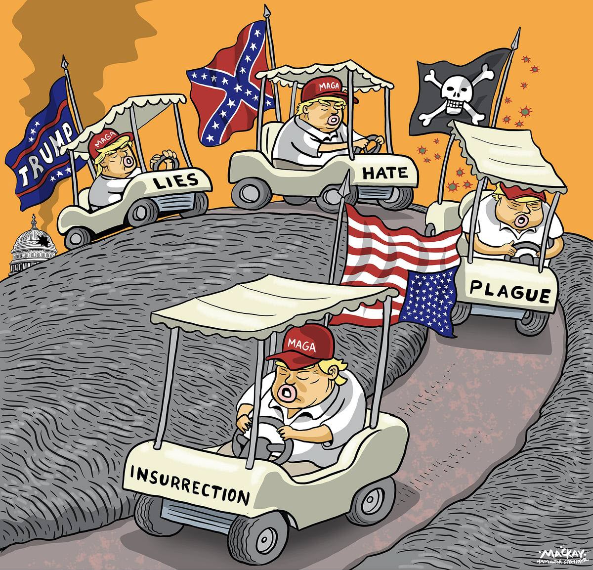 The entire Republican Party platform is basically just Trump ...