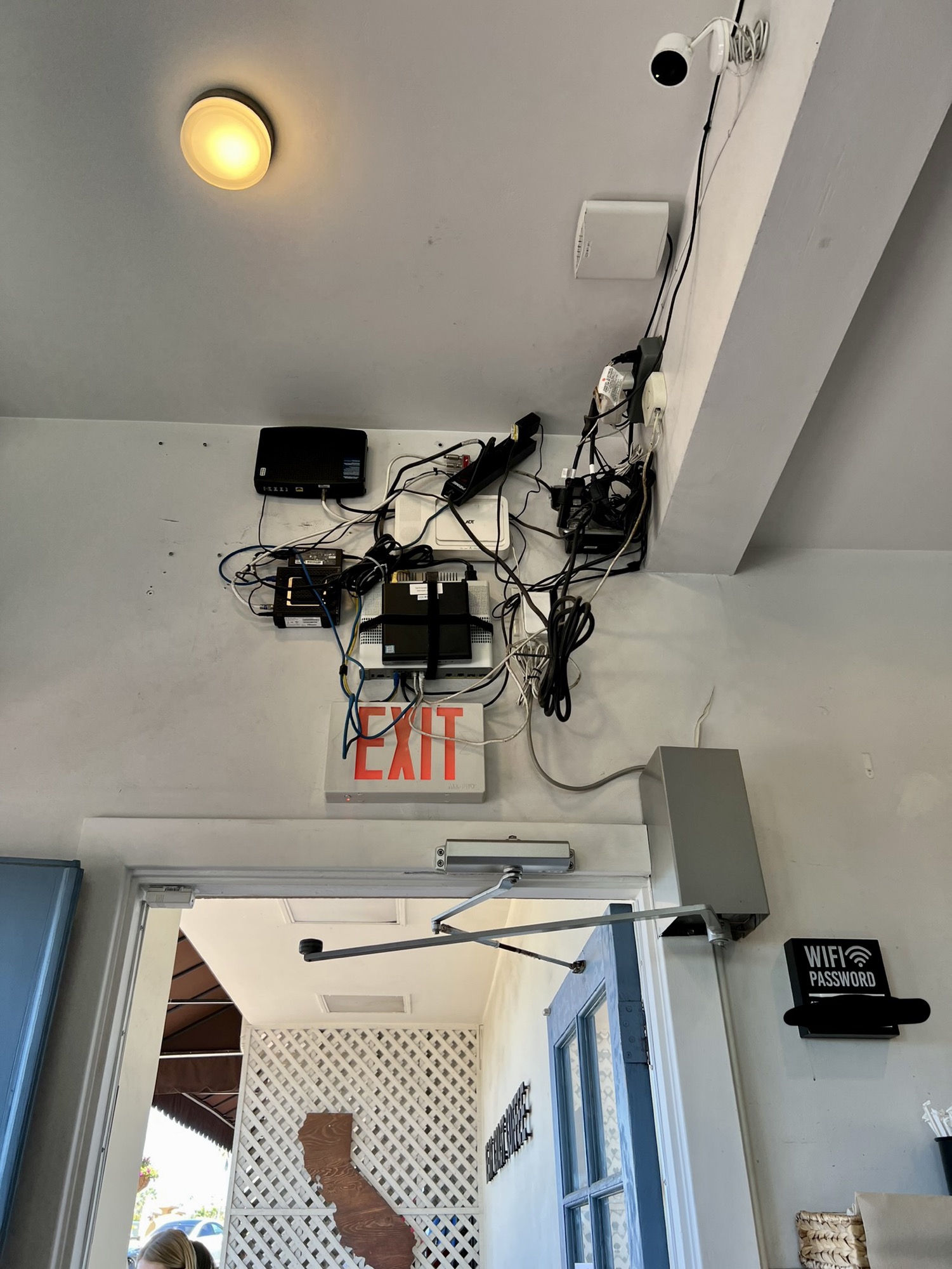 The network setup of my favorite coffee shop - MyConfinedSpace