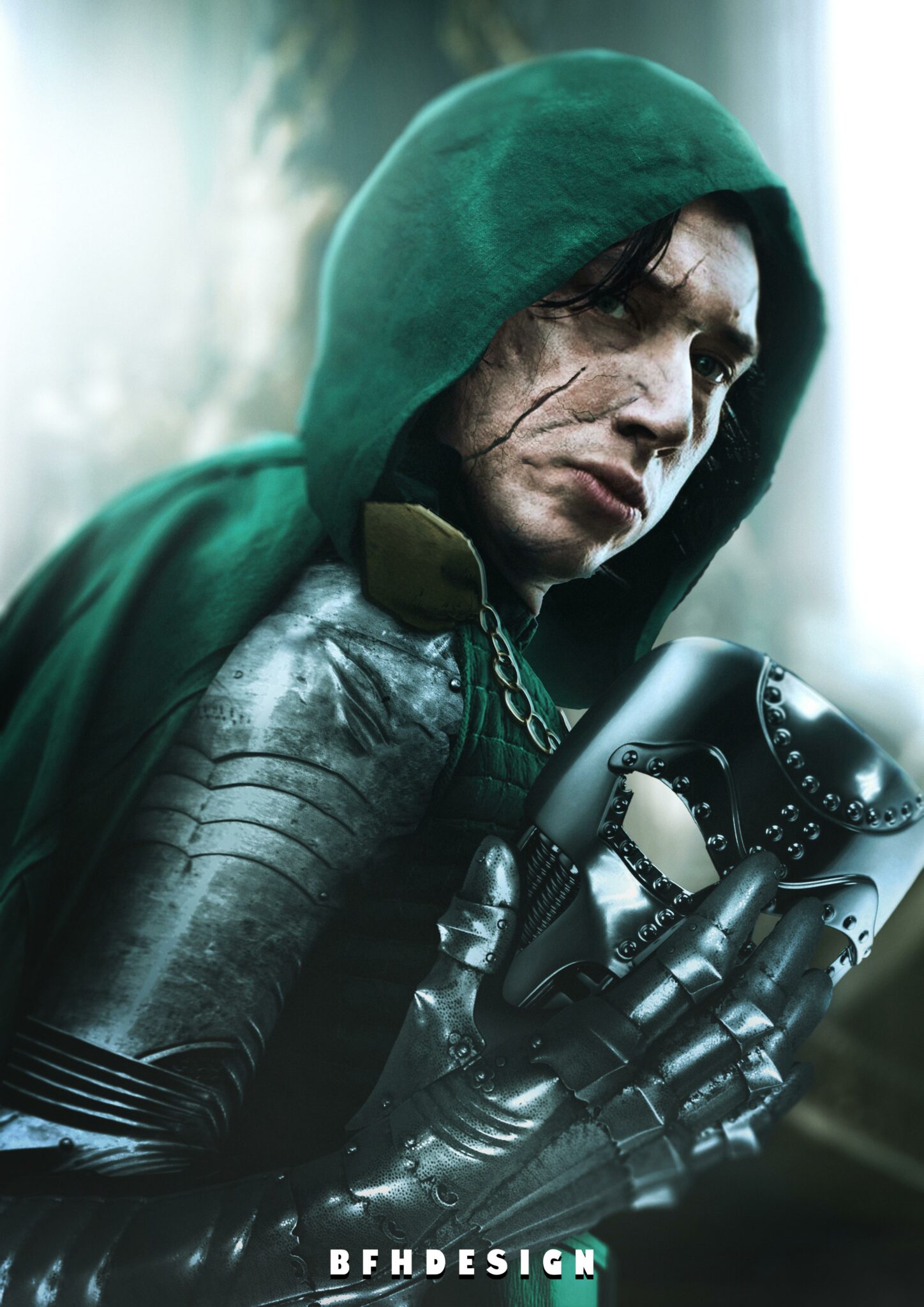 Adam driver as Victor Von Doom Made by me - MyConfinedSpace