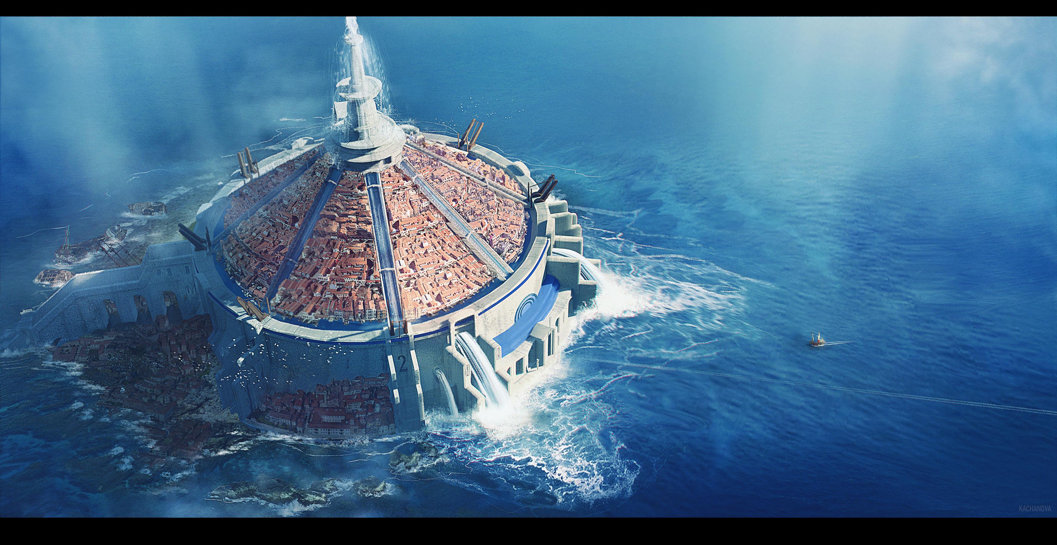 [OC] Water 7 Fan Concept - MyConfinedSpace