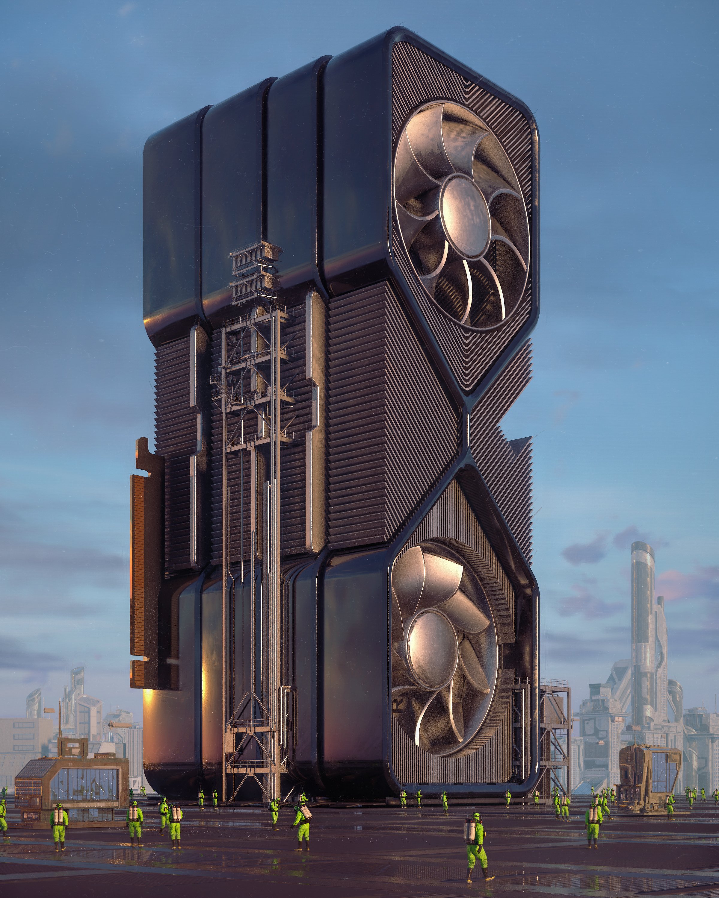 RTX 90090 by Mike Winkelmann - MyConfinedSpace