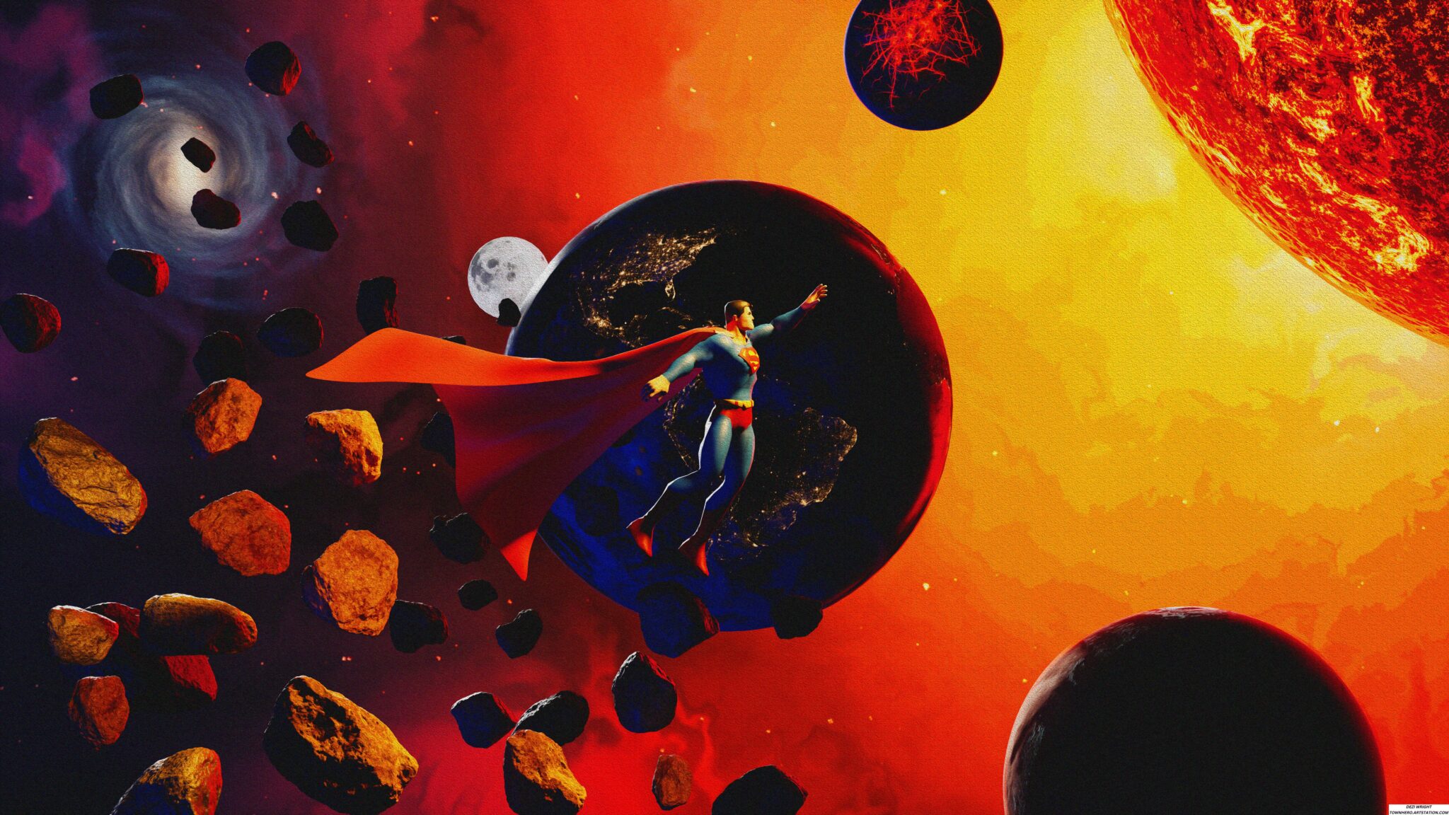 Superman in Space - MyConfinedSpace MyConfinedSpace