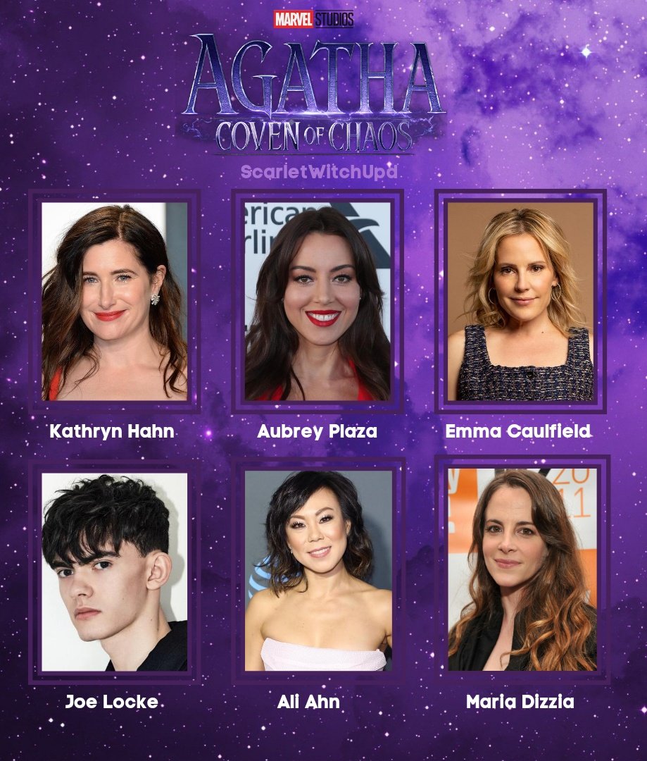 The cast of Agatha: Coven of Chaos - MyConfinedSpace MyConfinedSpace