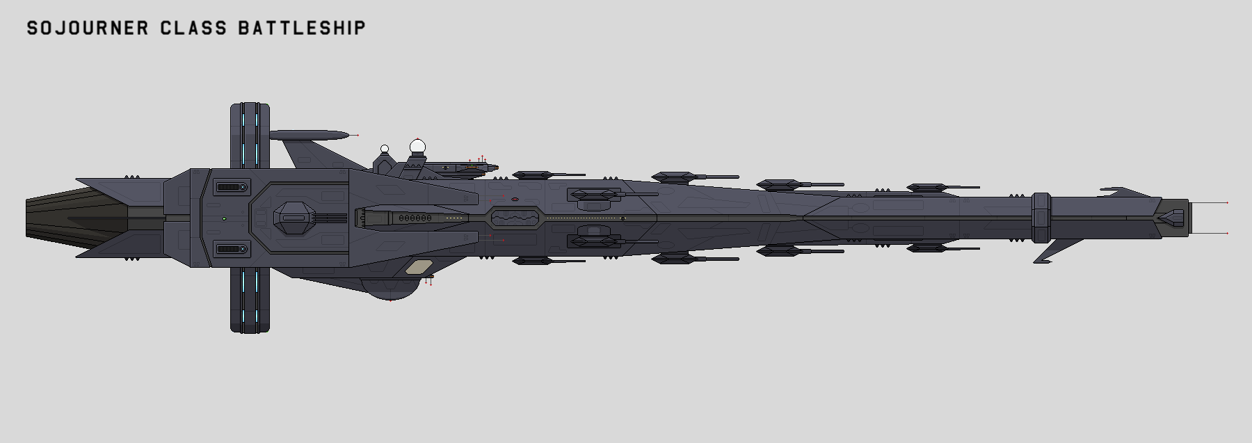 Greater Martian Confederation Sojourner class Battleship By myself ...