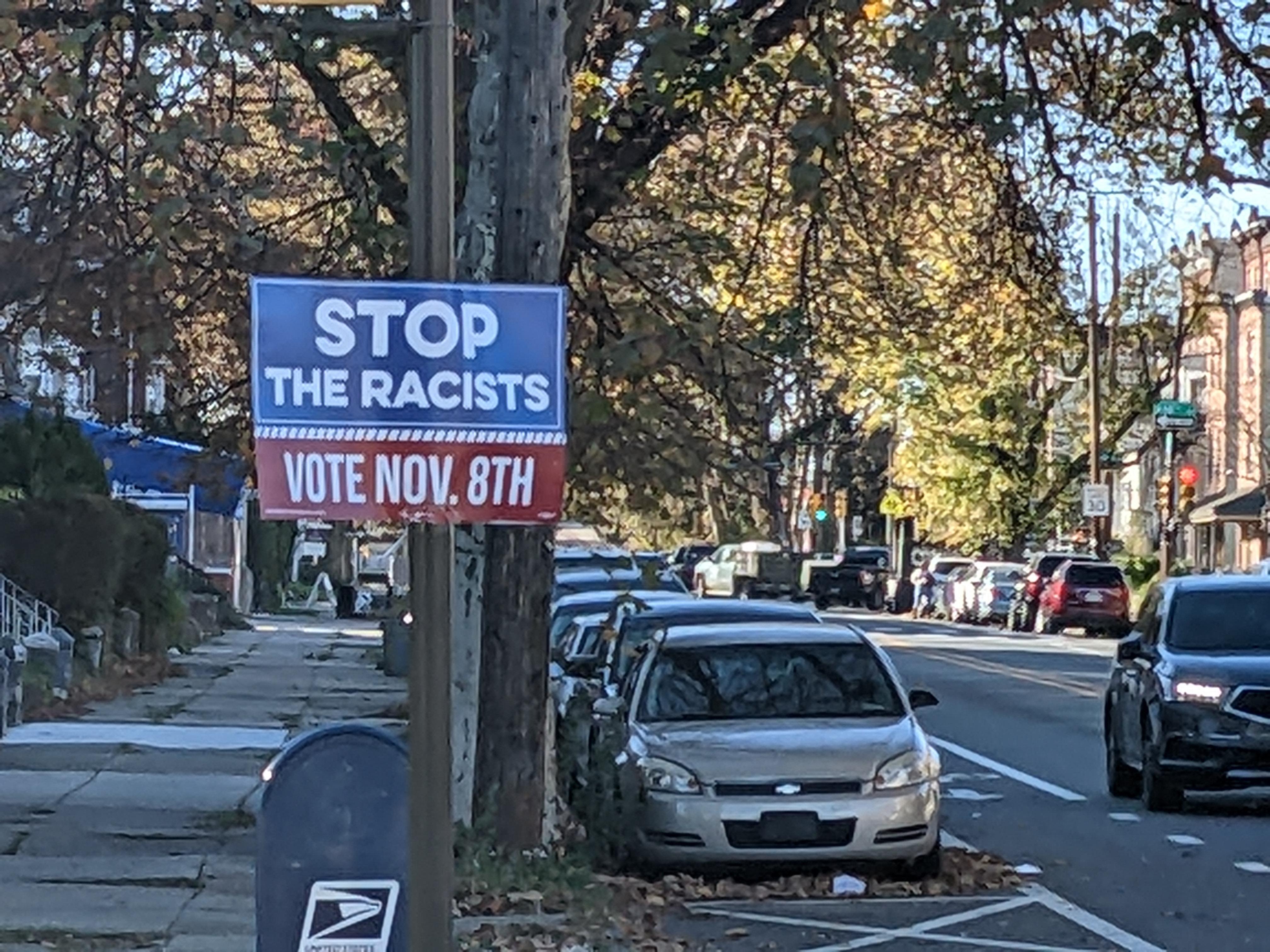 the type of get out to vote posters we get here in the Philadelphia ...