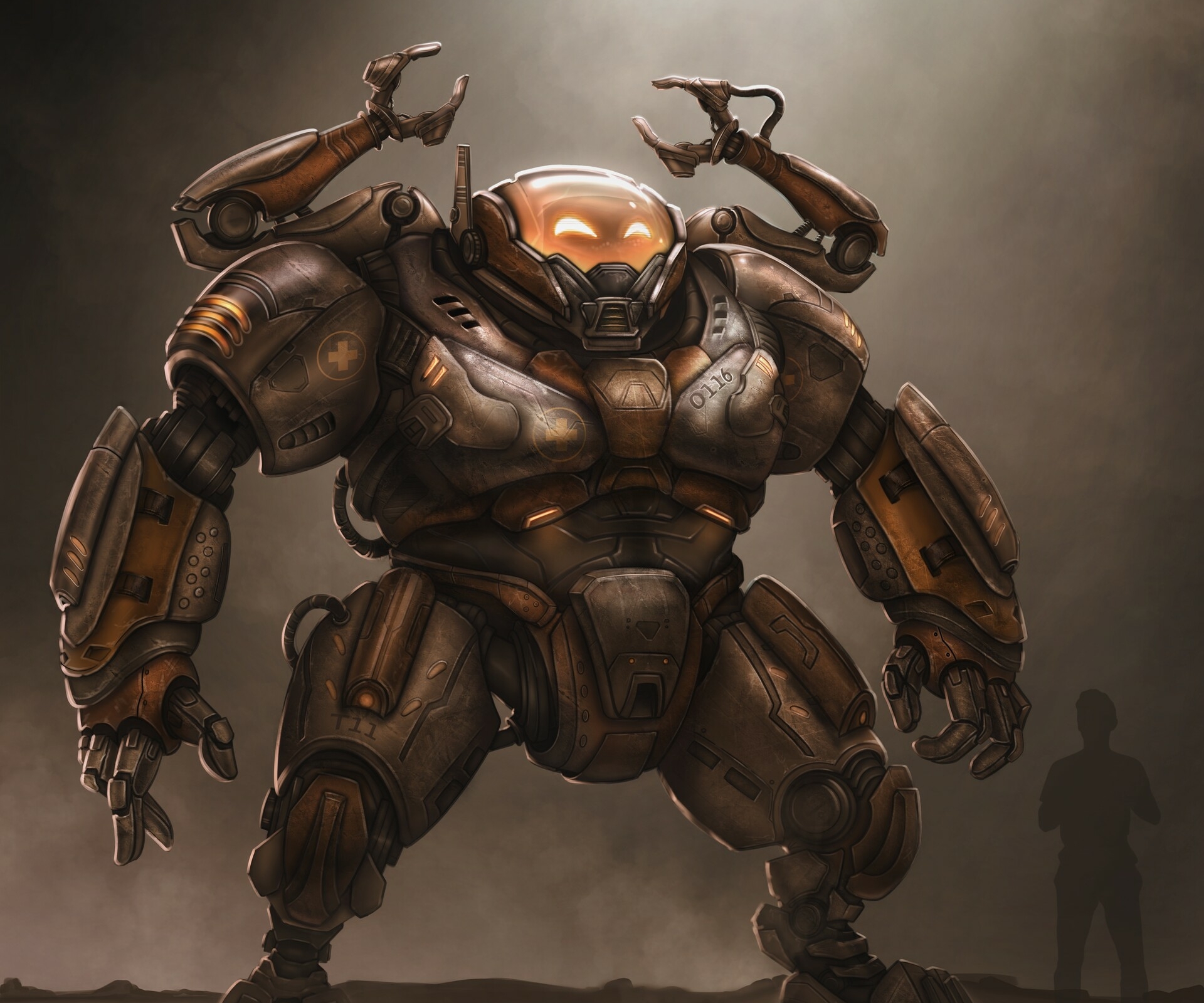 Medical Combat Mech by Collier Trcic - MyConfinedSpace