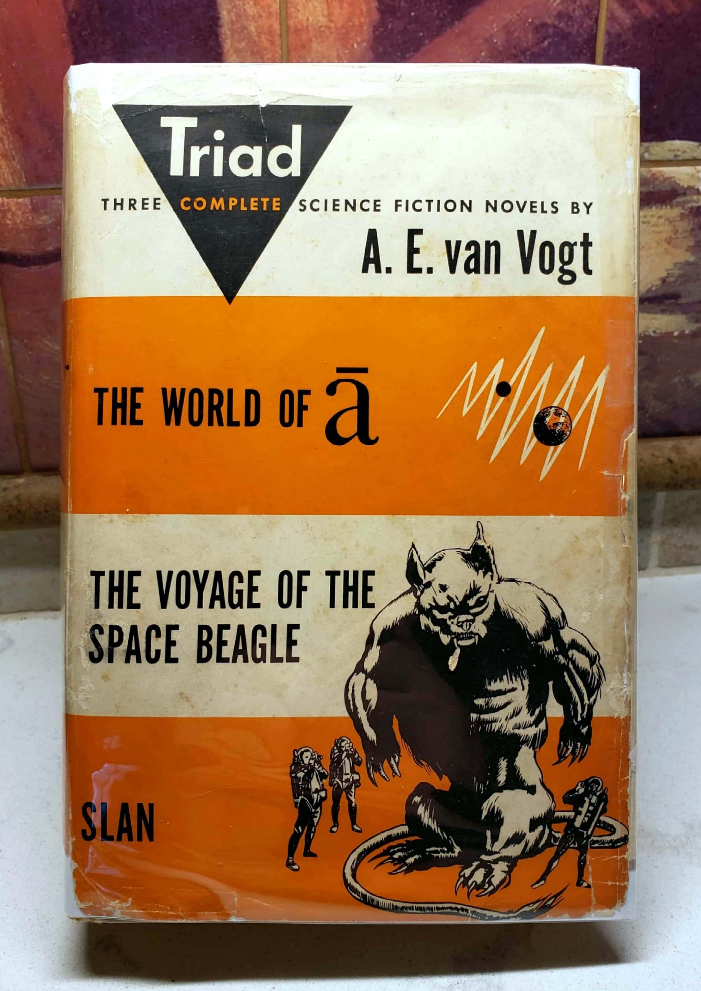 A.E. Van Vogt: Triad – Three Complete Novels (1959) - MyConfinedSpace