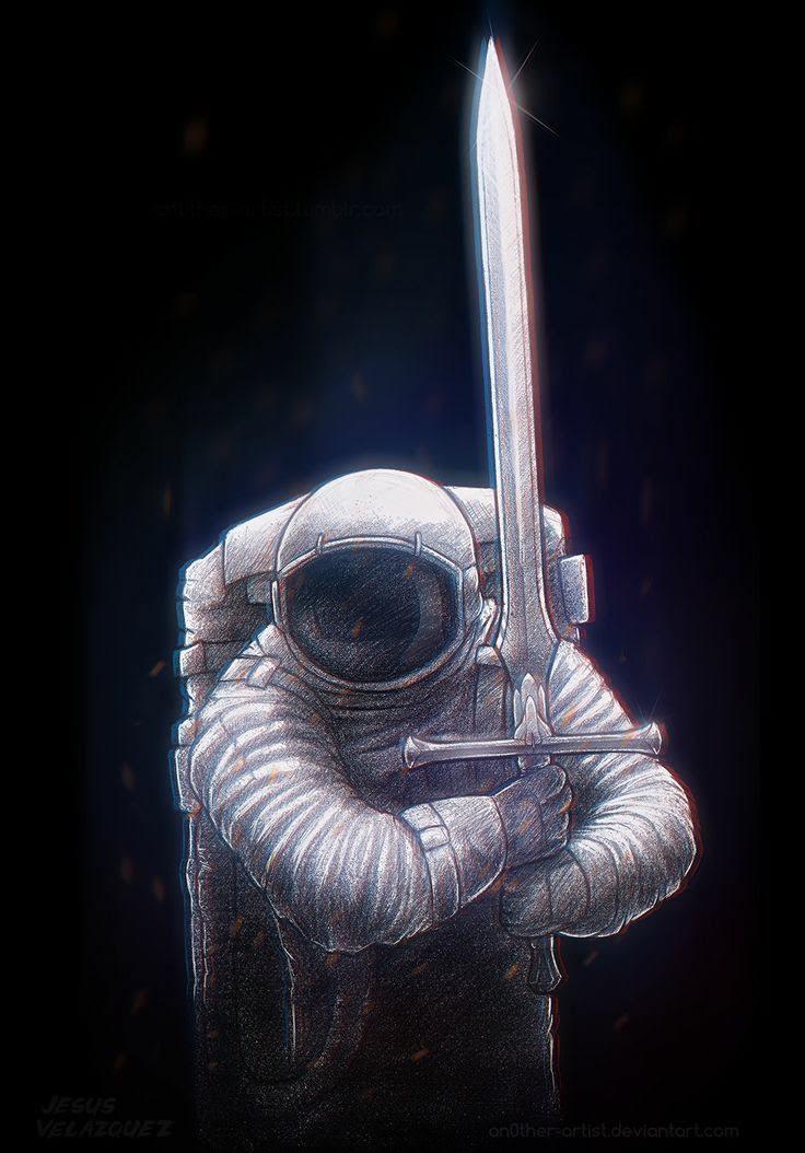 Astro-Knight by Jesus Velazquez - MyConfinedSpace