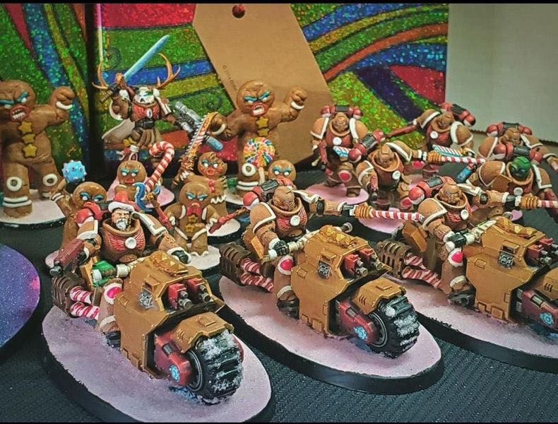 Warhammer 40k Ginger Bread Army - MyConfinedSpace
