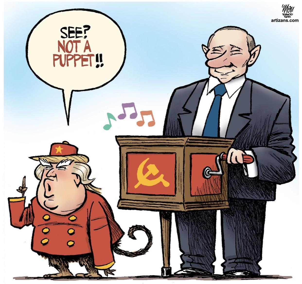Not a Putin Puppet - MyConfinedSpace