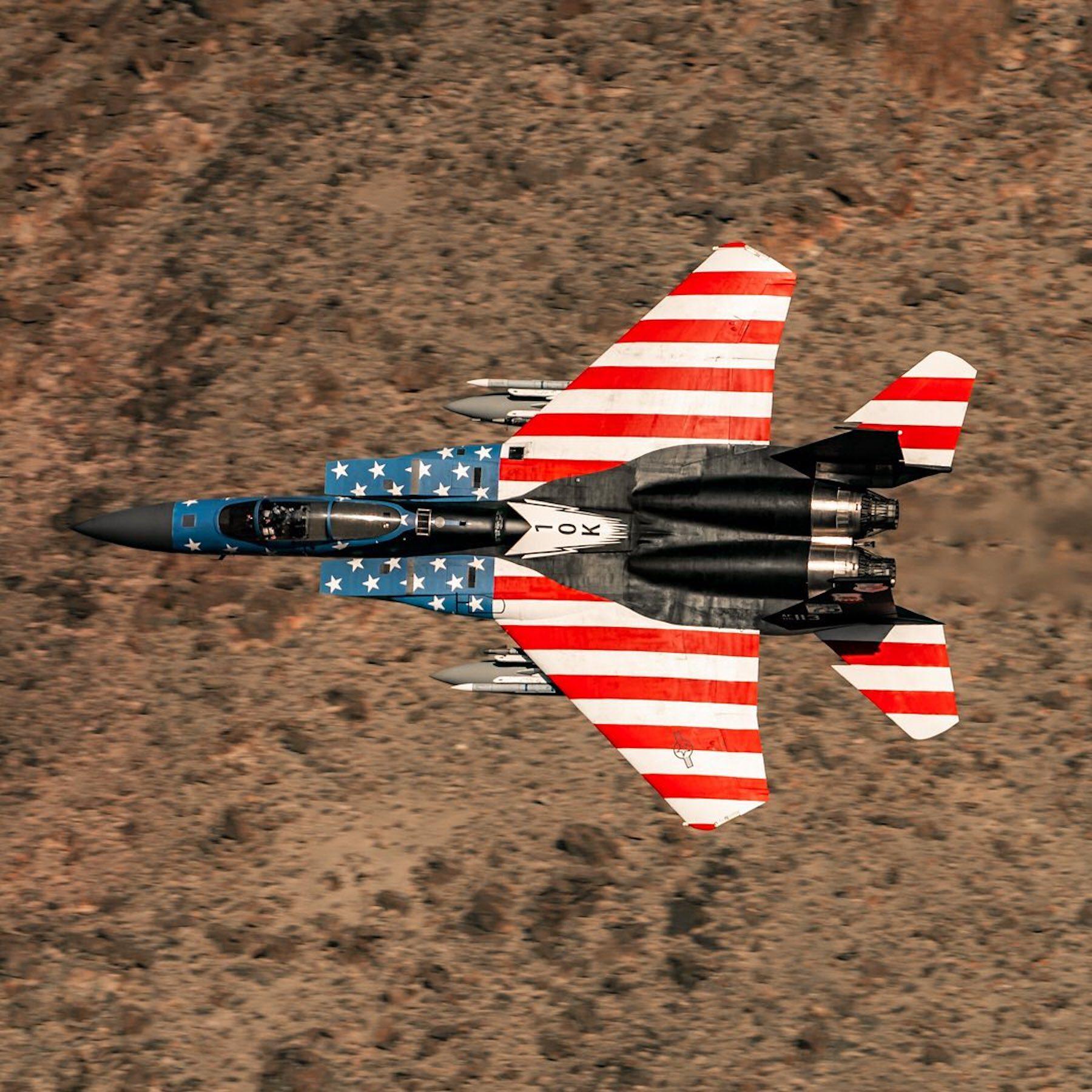 F-15C Eagle with the California ANG’s 144th Fighter Wing with a ...