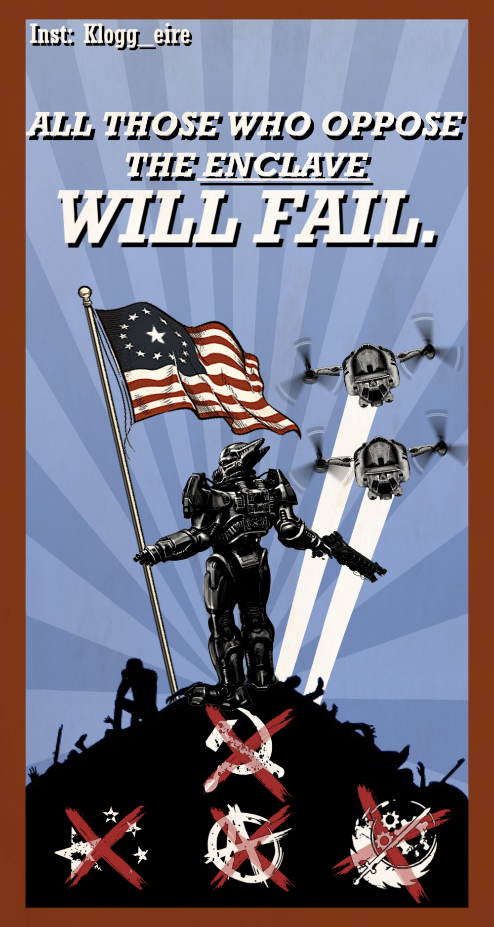 OC piece of Enclave propaganda, enjoy! - MyConfinedSpace