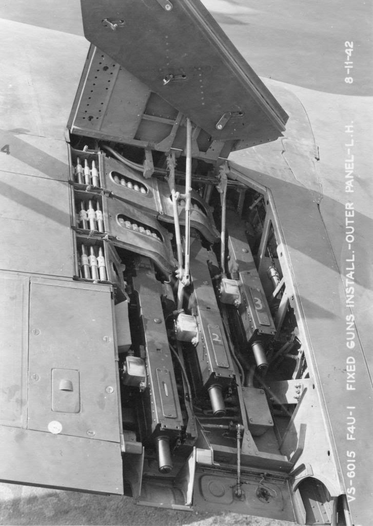 WWII. Pacific Theater. 11 August 1942. Three Browning M2 .50 caliber ...