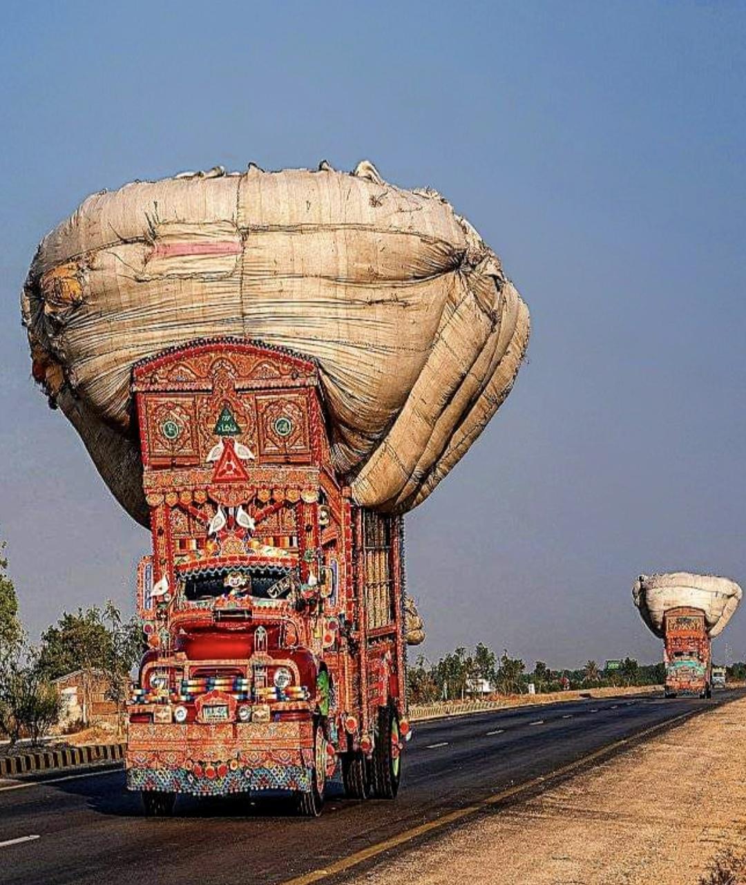 The beautiful and intricate decor of these trucks - MyConfinedSpace