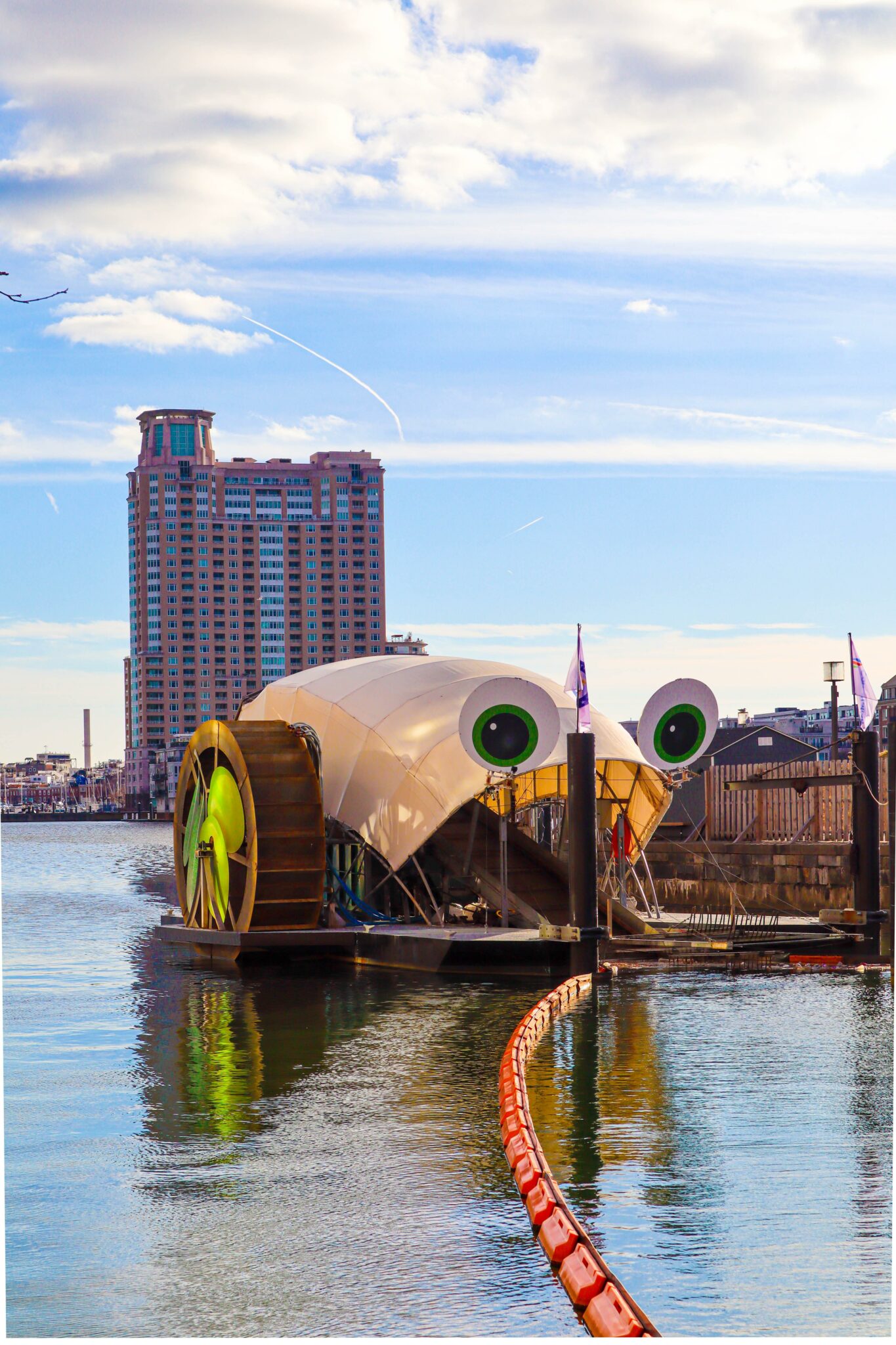 Mr. Trash wheel (my favorite building in the cut) charm city, Baltimore ...