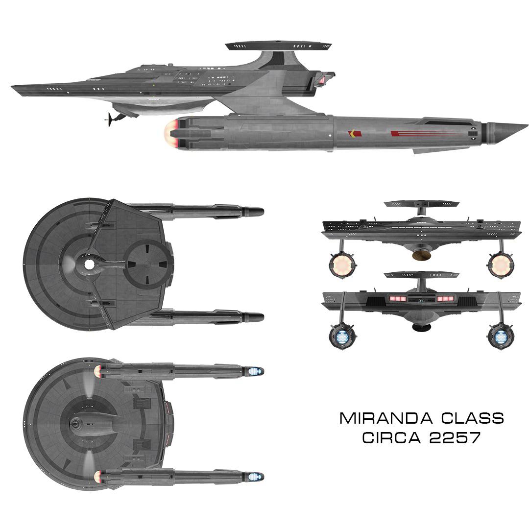SNW style Miranda Class - MyConfinedSpace
