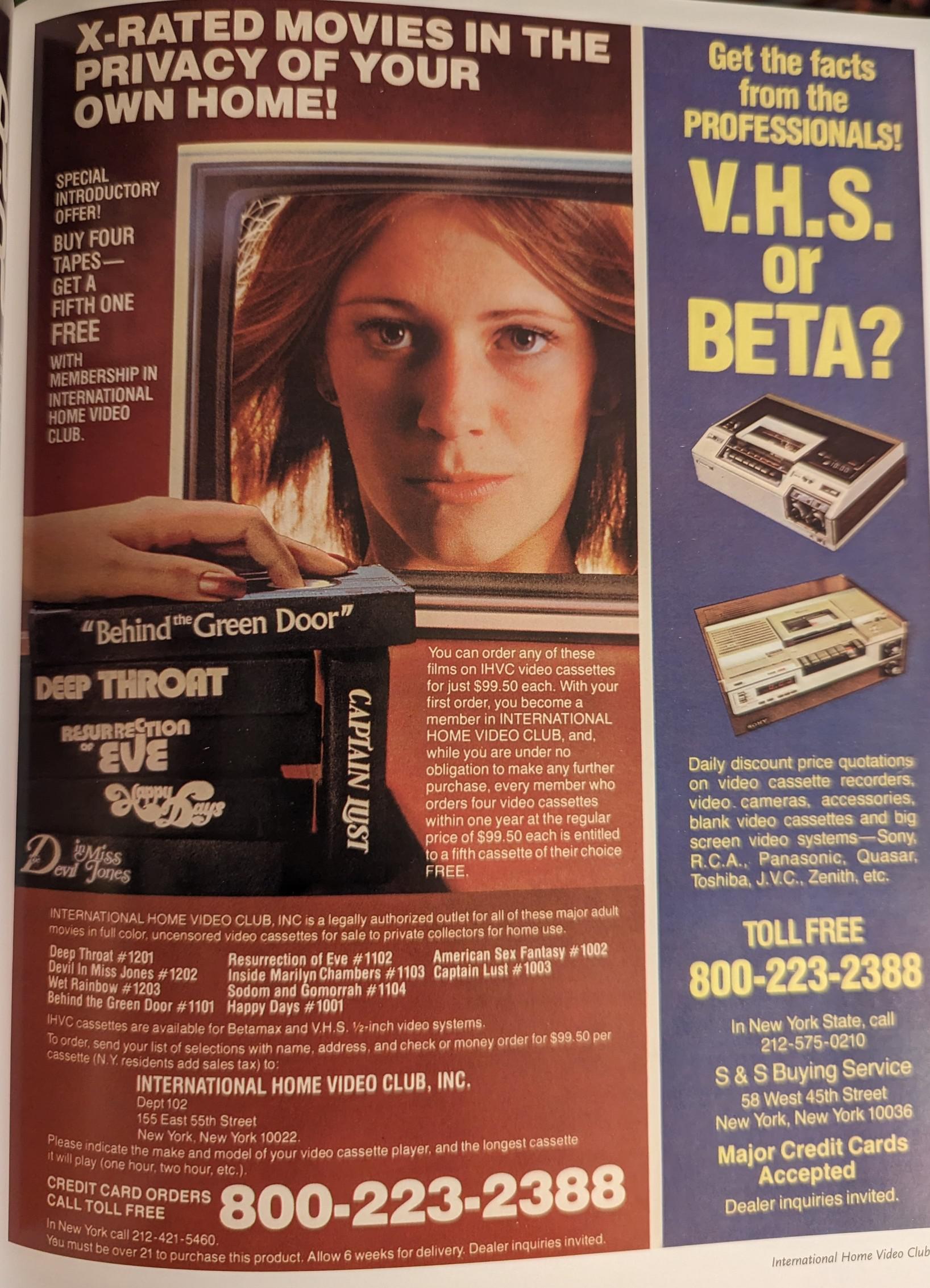 70’s ad… In the comfort of your home! - MyConfinedSpace