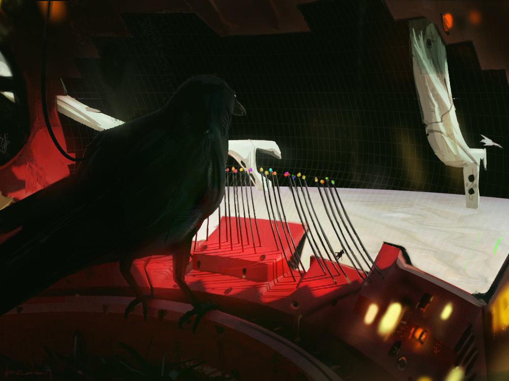 Crowstronauts by Alex Jay Brady - MyConfinedSpace