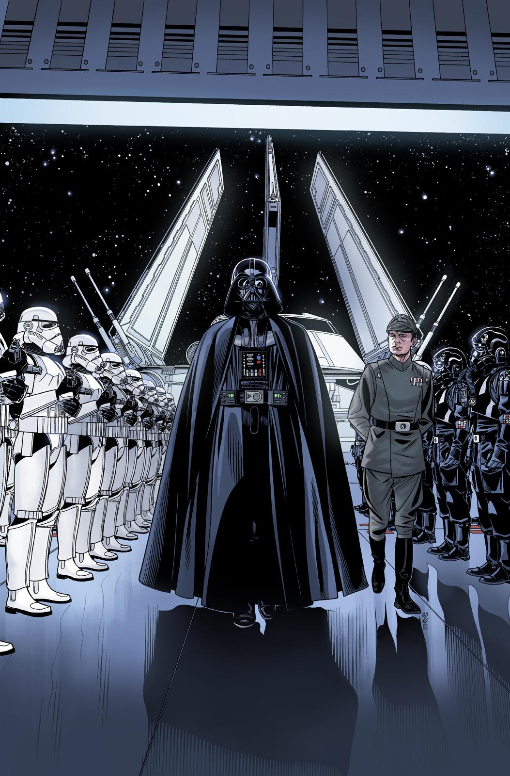Darth Vader arrives on the unfinished second Death Star - MyConfinedSpace