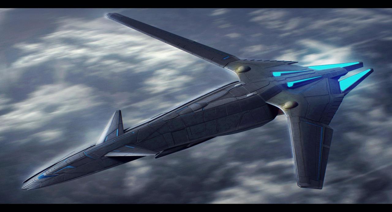 McDaniels Shipwrights Condor-class gunship (Adam Kop) - MyConfinedSpace