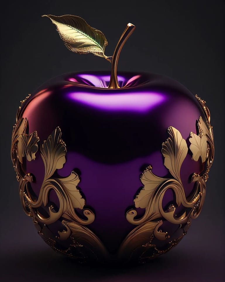 Dark art with an apple - MyConfinedSpace