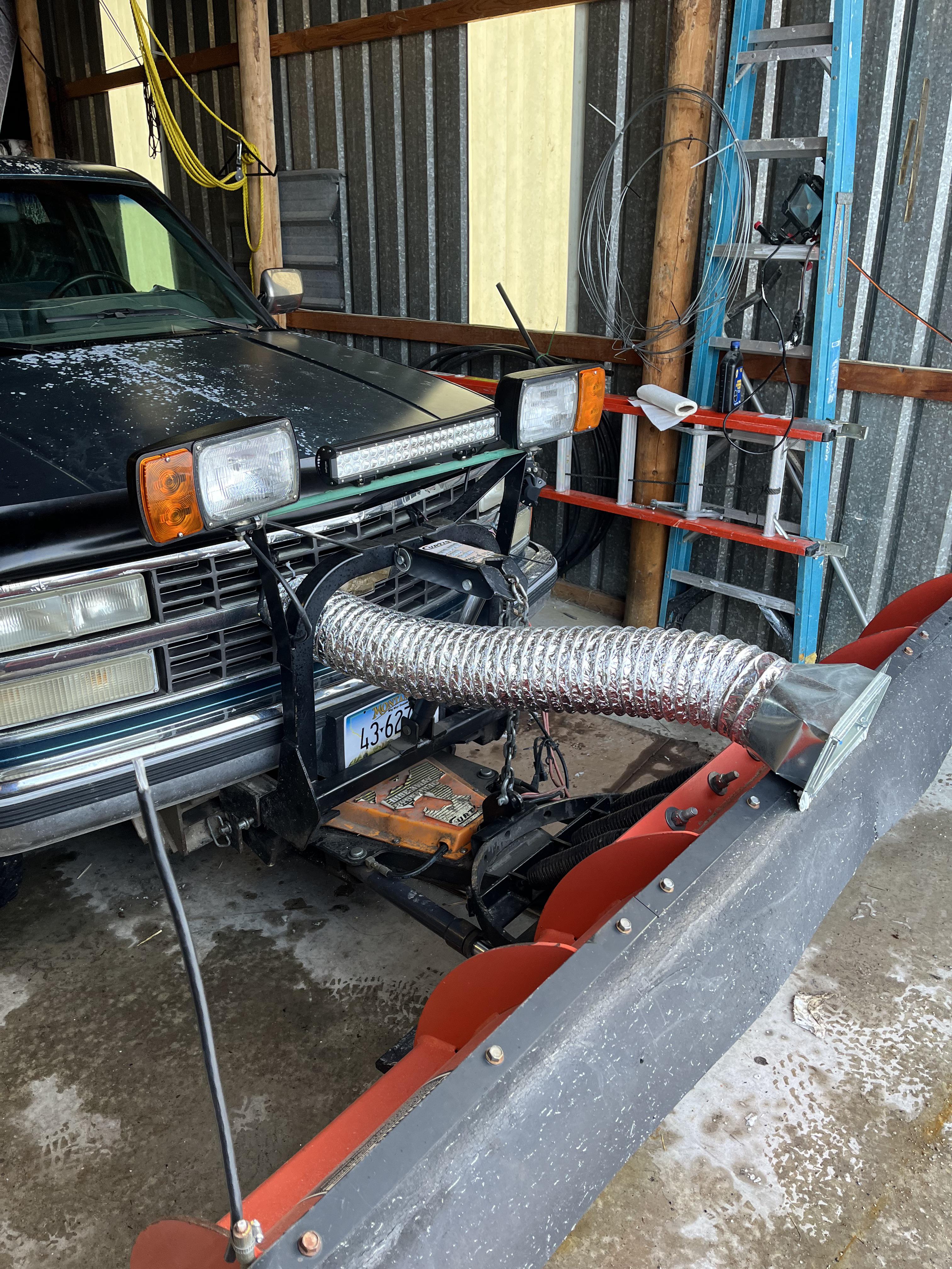 The plow truck was overheating - MyConfinedSpace