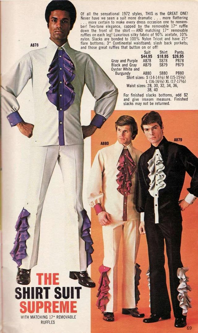 1972, Fashion was a statement. - MyConfinedSpace
