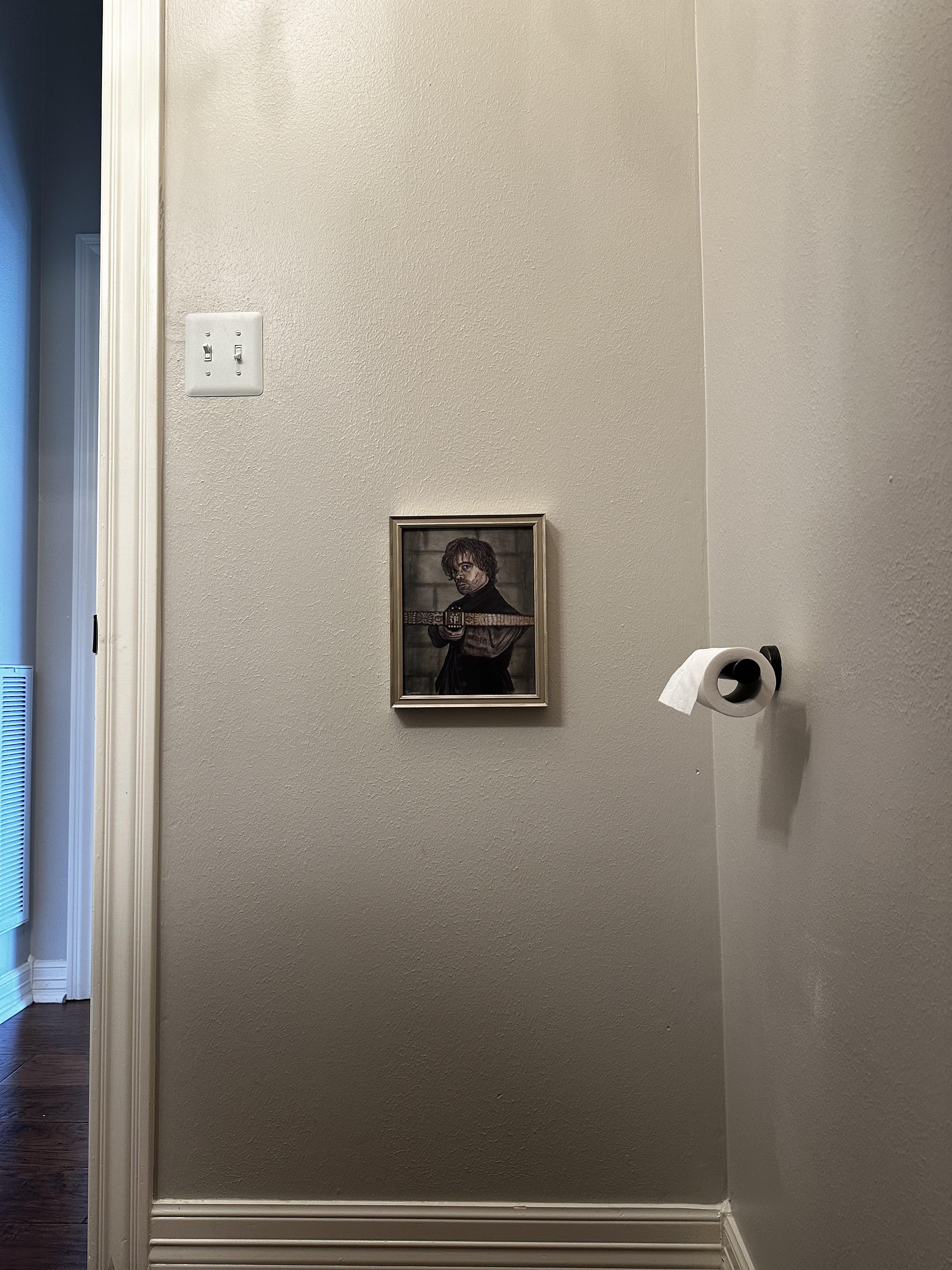 Not selling our house, but my wife says this is not allowed on display ...