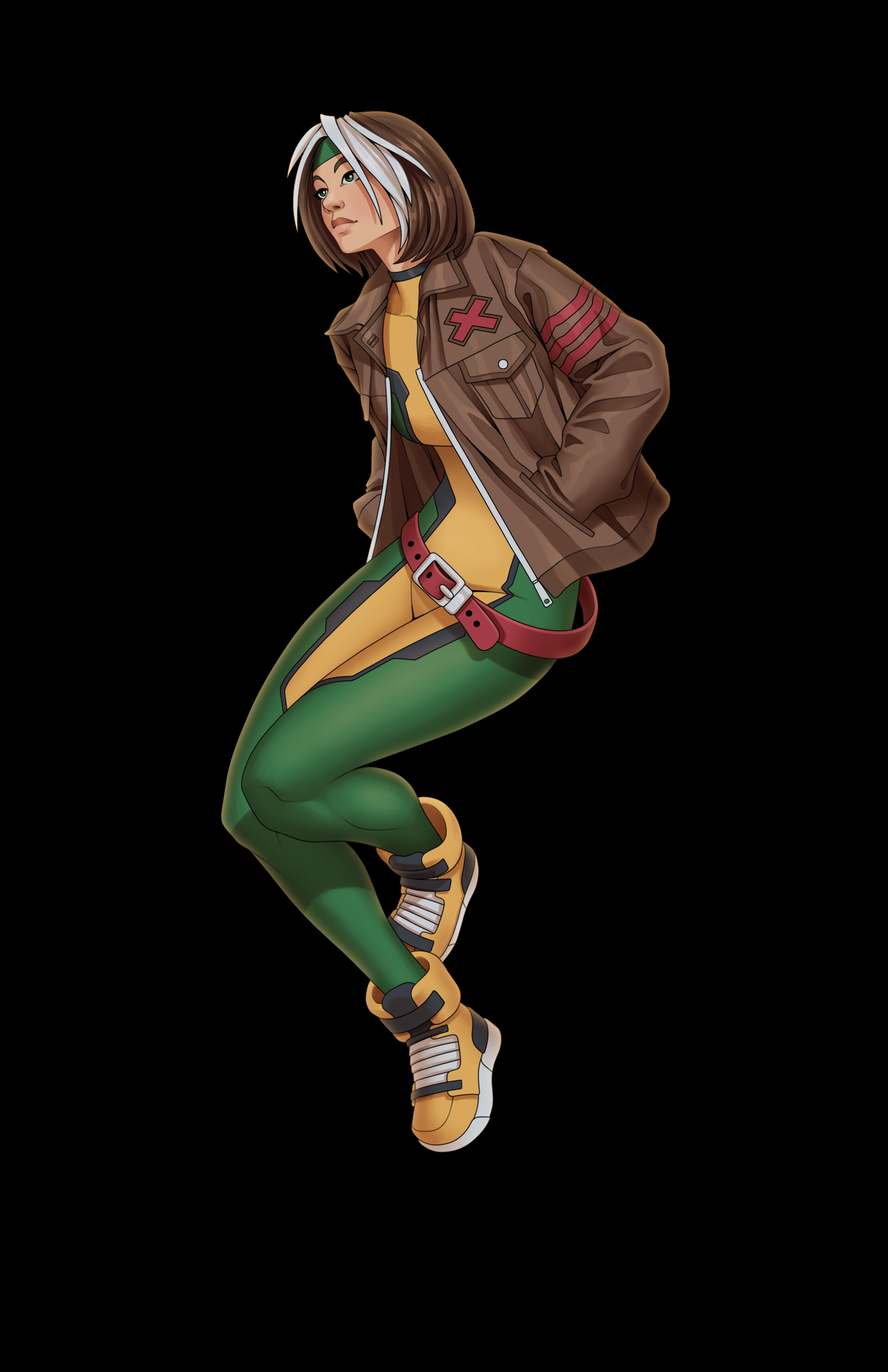 Marvel vs Capcom Fanart: Rogue by Anthony Amorose - MyConfinedSpace