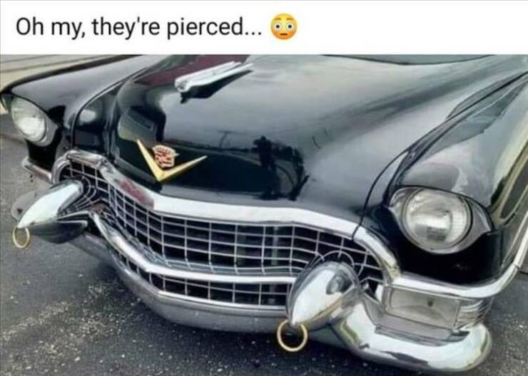 pierced car - MyConfinedSpace