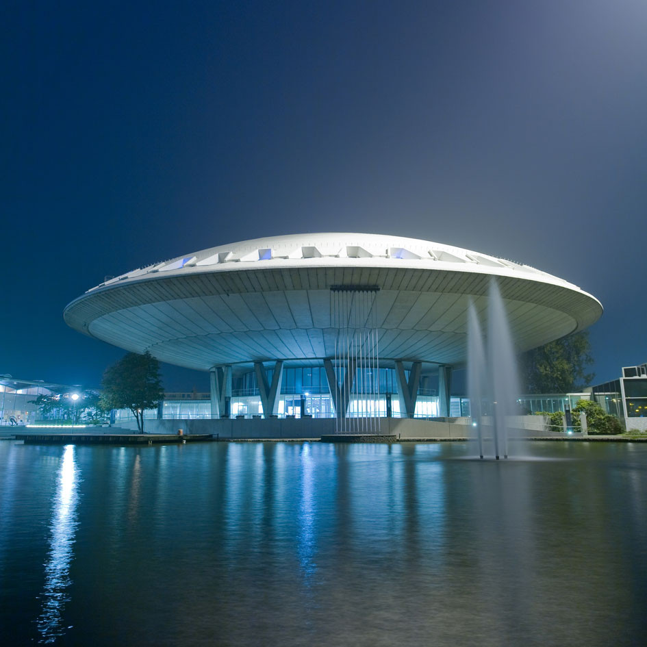 The evoluon building in Eindhoven, Europe. Built in 1966 - MyConfinedSpace