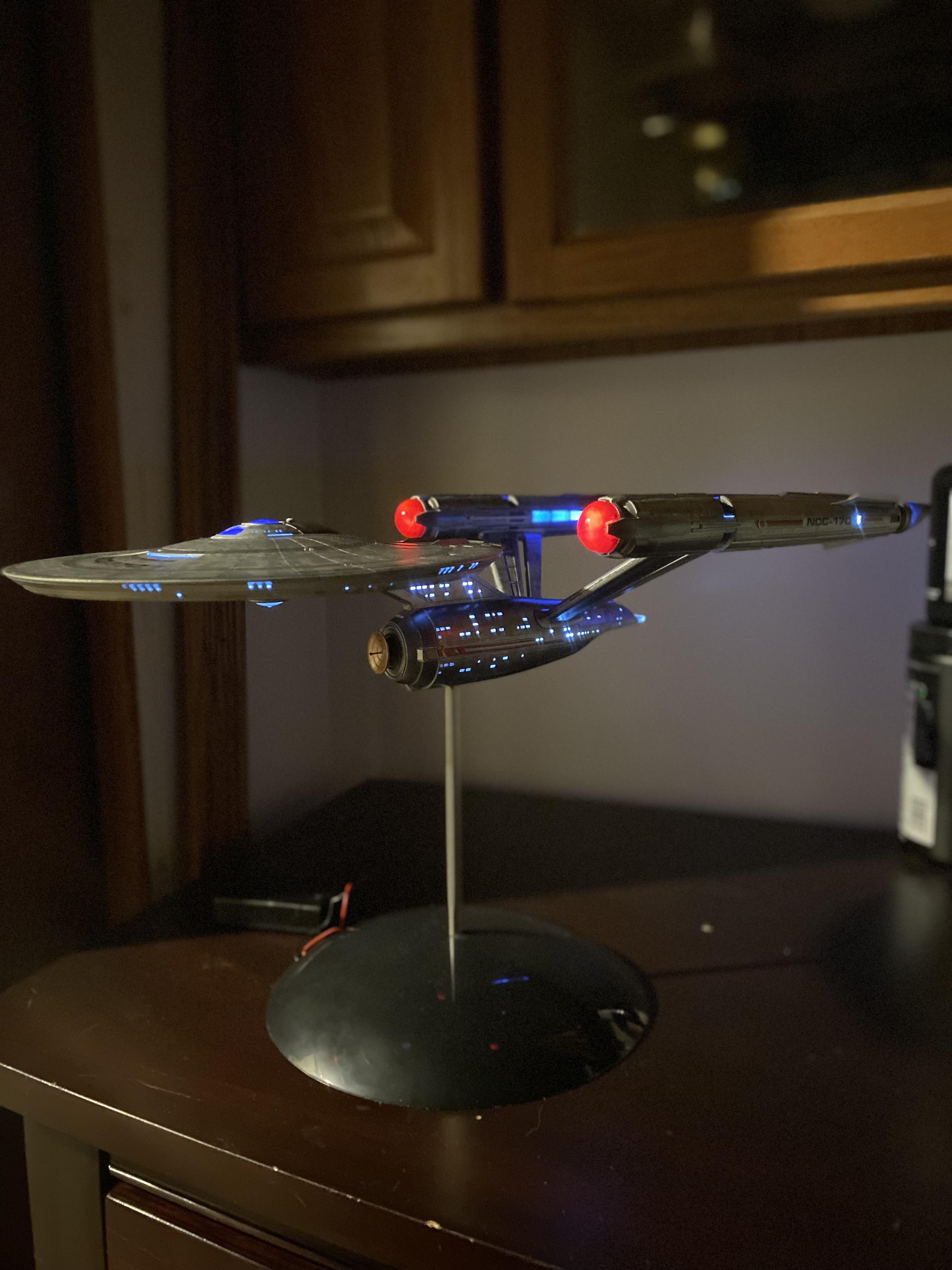 Star Trek SNW USS Enterprise model build. - MyConfinedSpace