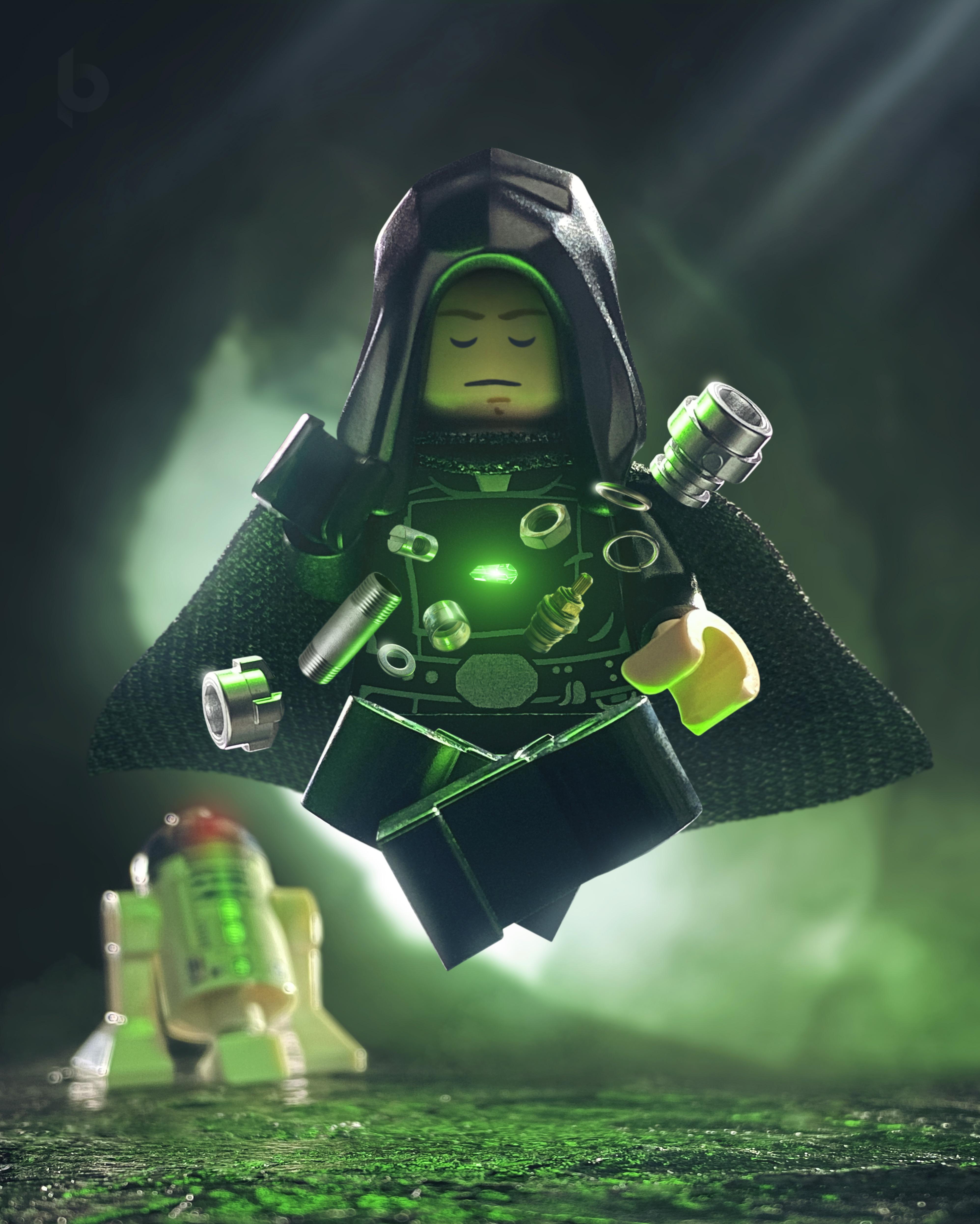 Luke Skywalker assembling his lightsaber – Inspired by the amazing ...