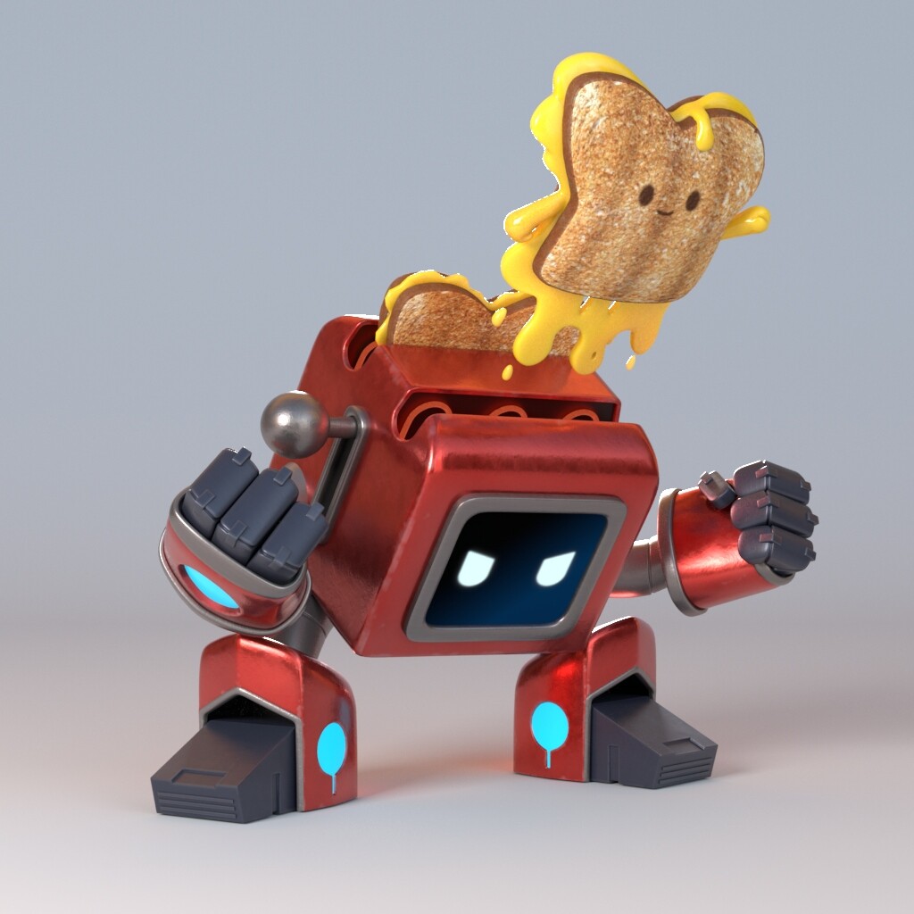 Grilled Cheese Bot by Emilio Acosta - MyConfinedSpace